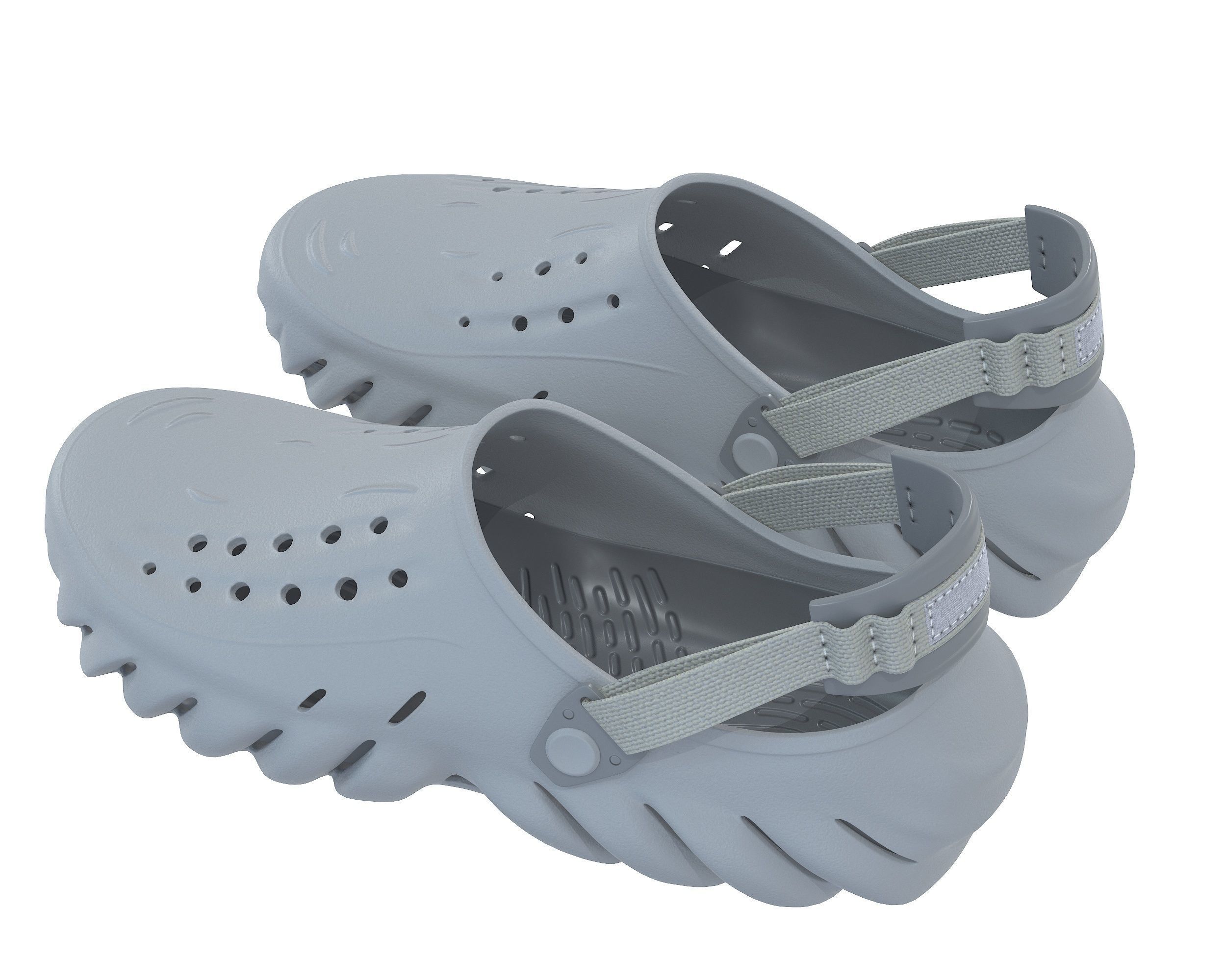 3D model Crocs Echo Clog shoes VR / AR / low-poly | CGTrader
