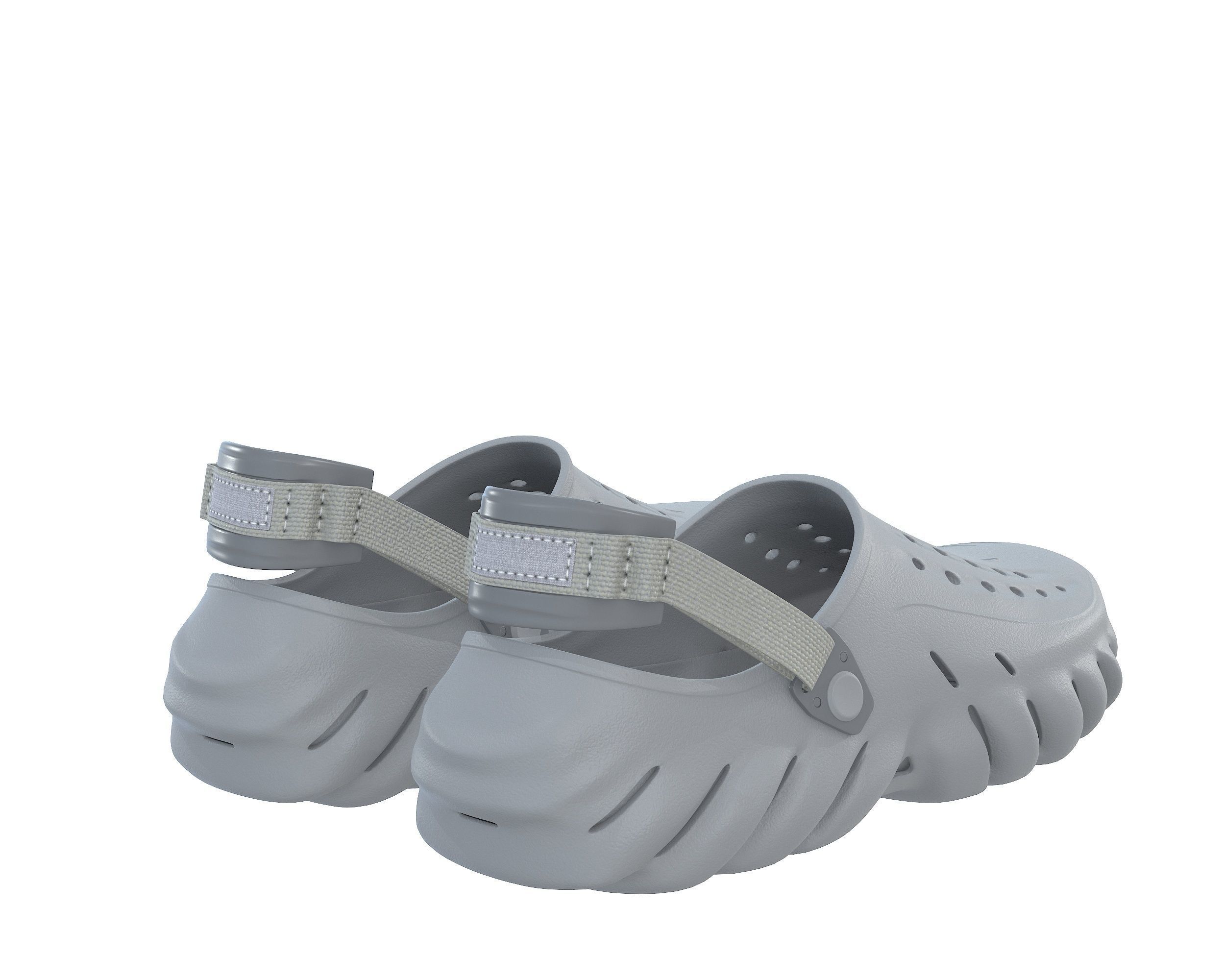 3D model Crocs Echo Clog shoes VR / AR / low-poly | CGTrader