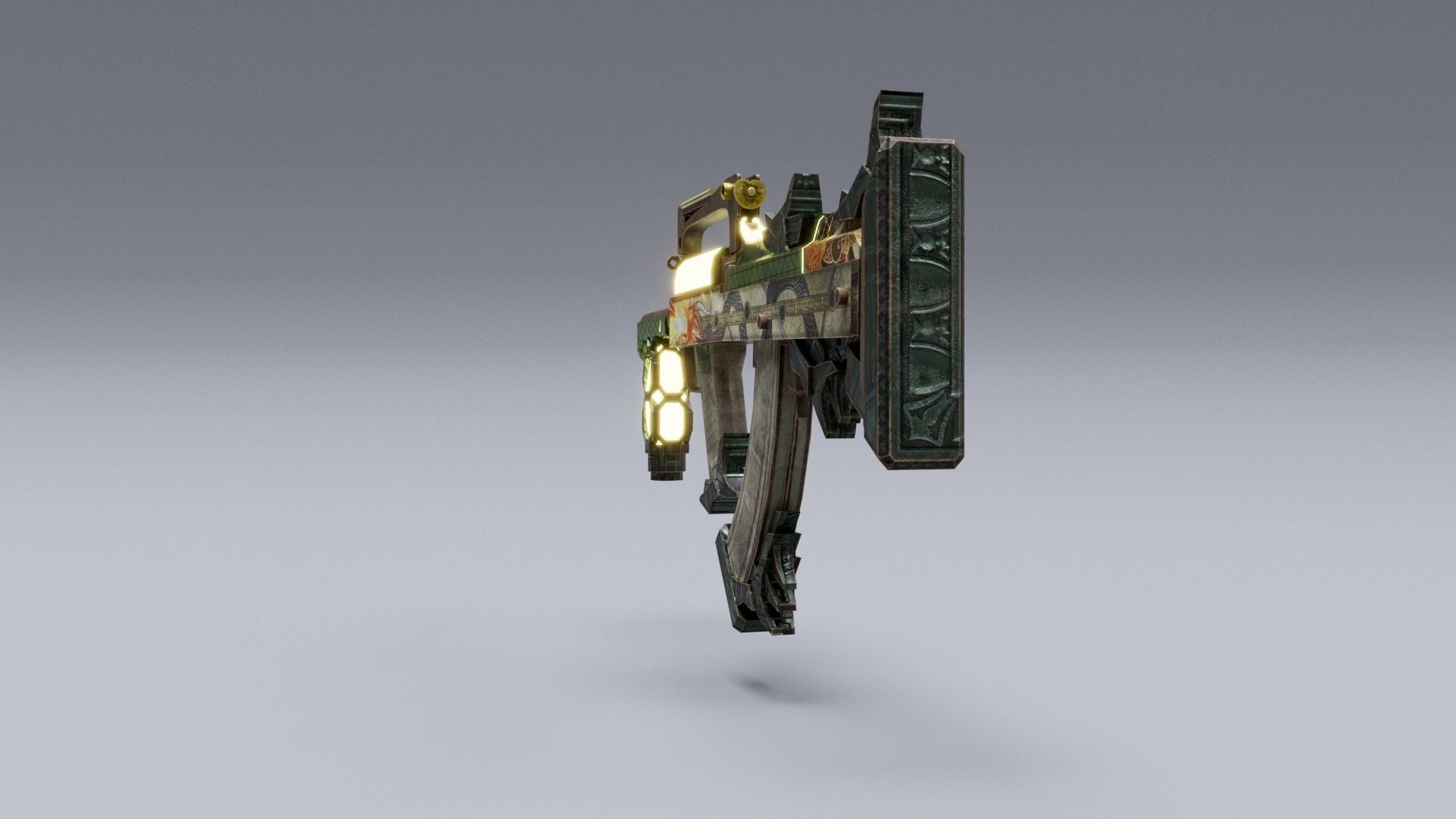 3D model Weapon GROZA VR / AR / low-poly | CGTrader