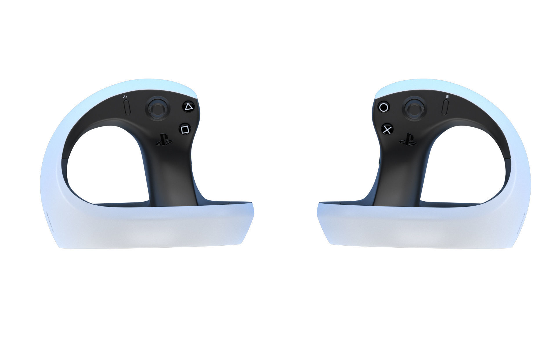 Sony Playstation VR 2 Controllers 3D model | CGTrader