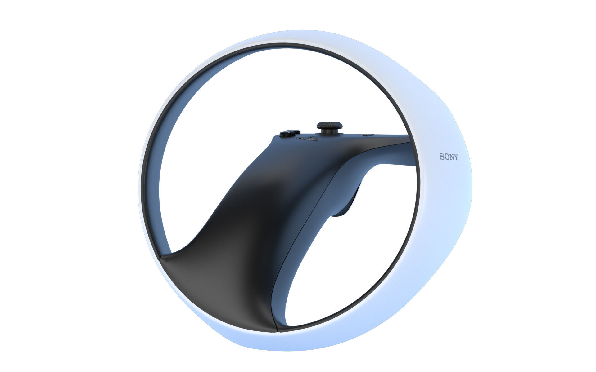 Sony Playstation VR 2 Controllers 3D model | CGTrader