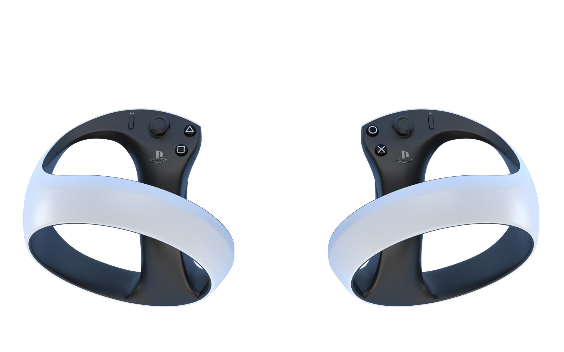 Sony Playstation VR 2 Controllers 3D model | CGTrader