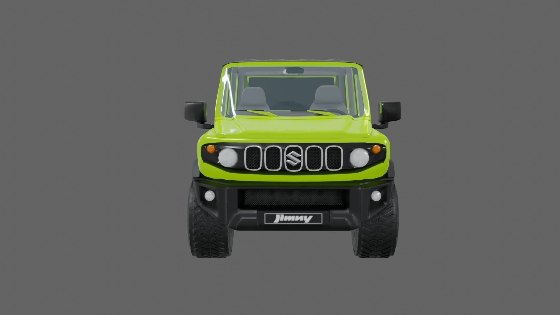 3D model 2018 Suzuki Global Jimny VR / AR / low-poly | CGTrader