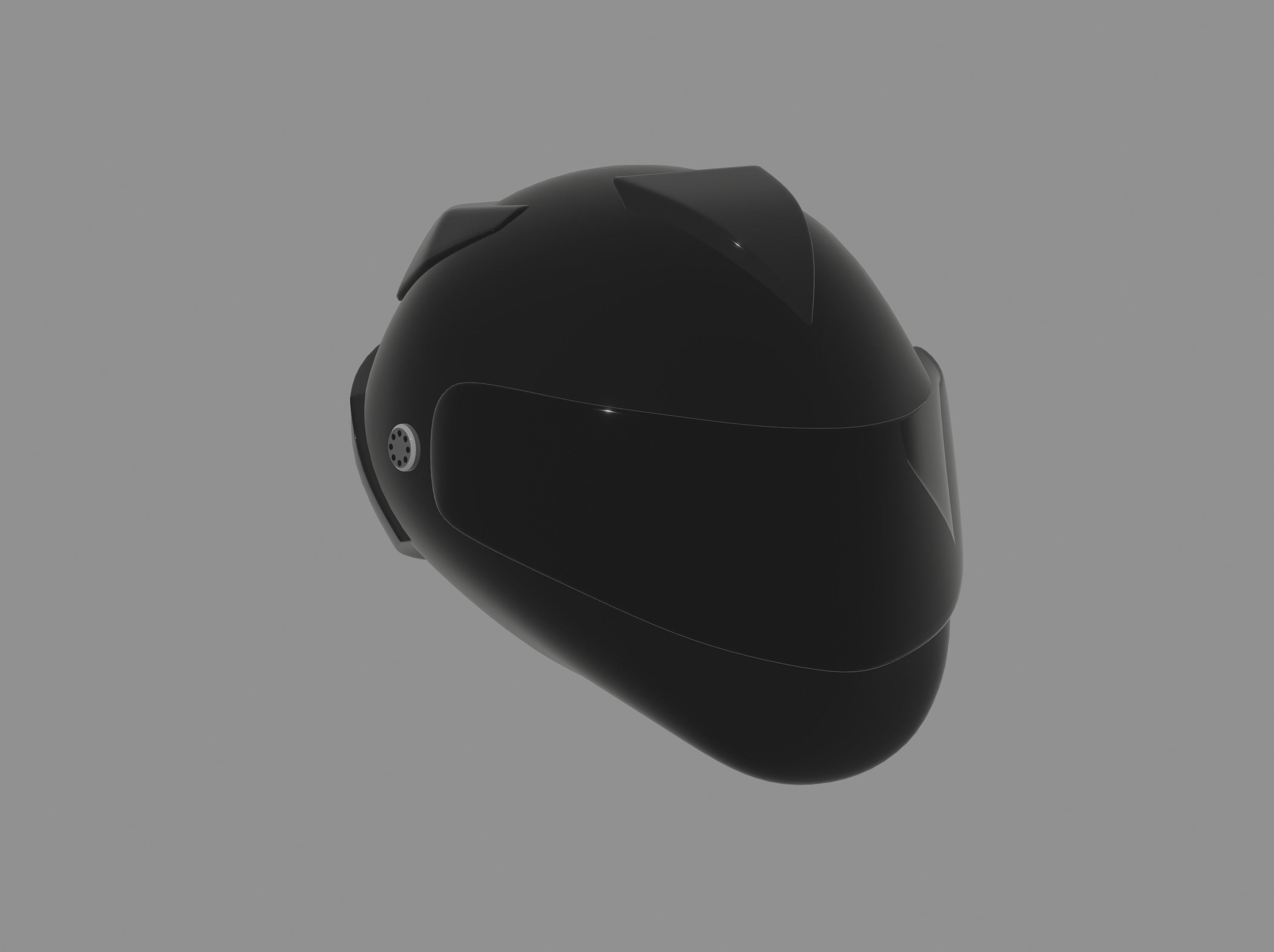 Motorcycle Helmet 3D model rigged | CGTrader