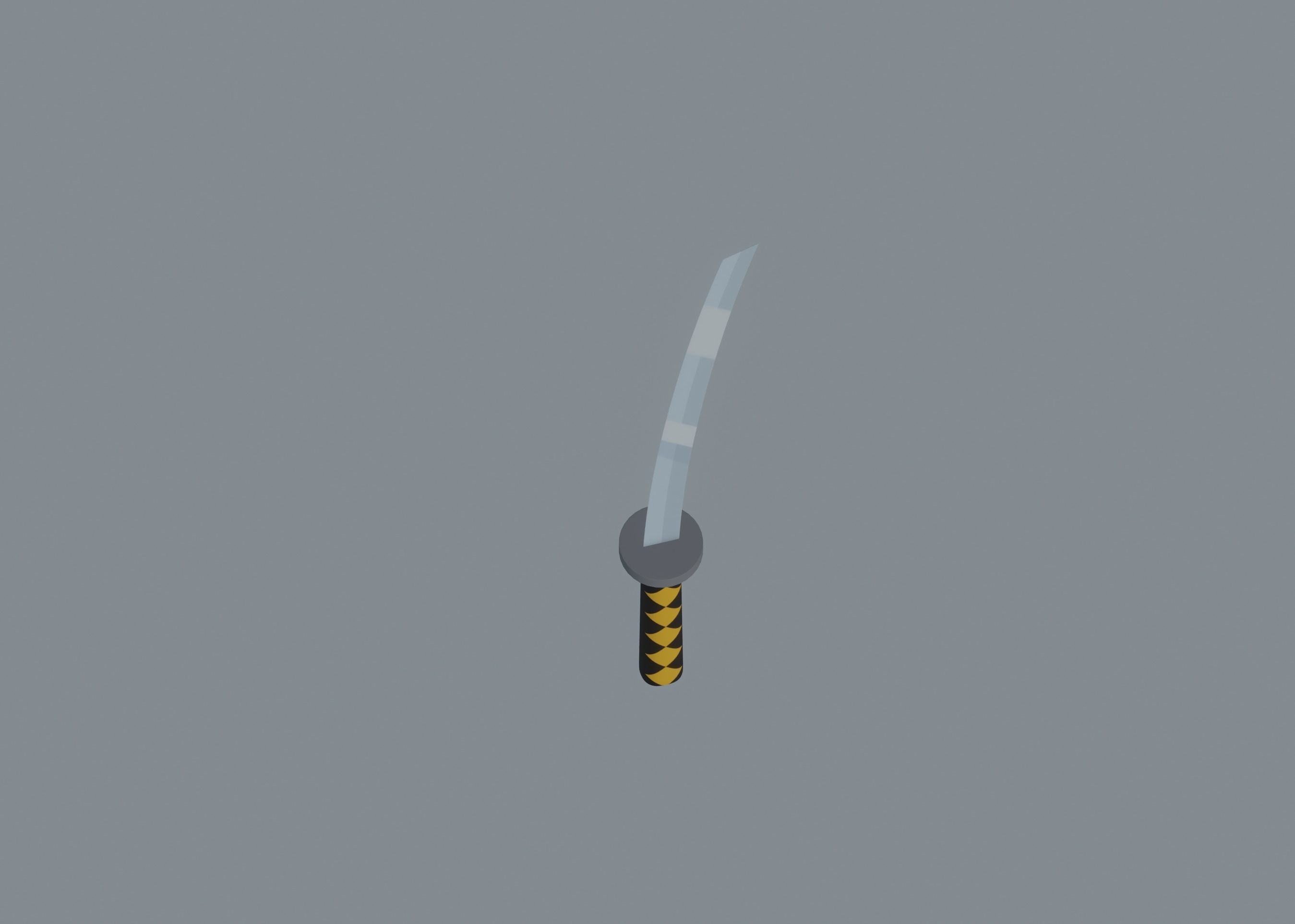 3D model Samurai Jack Sword VR / AR / low-poly | CGTrader