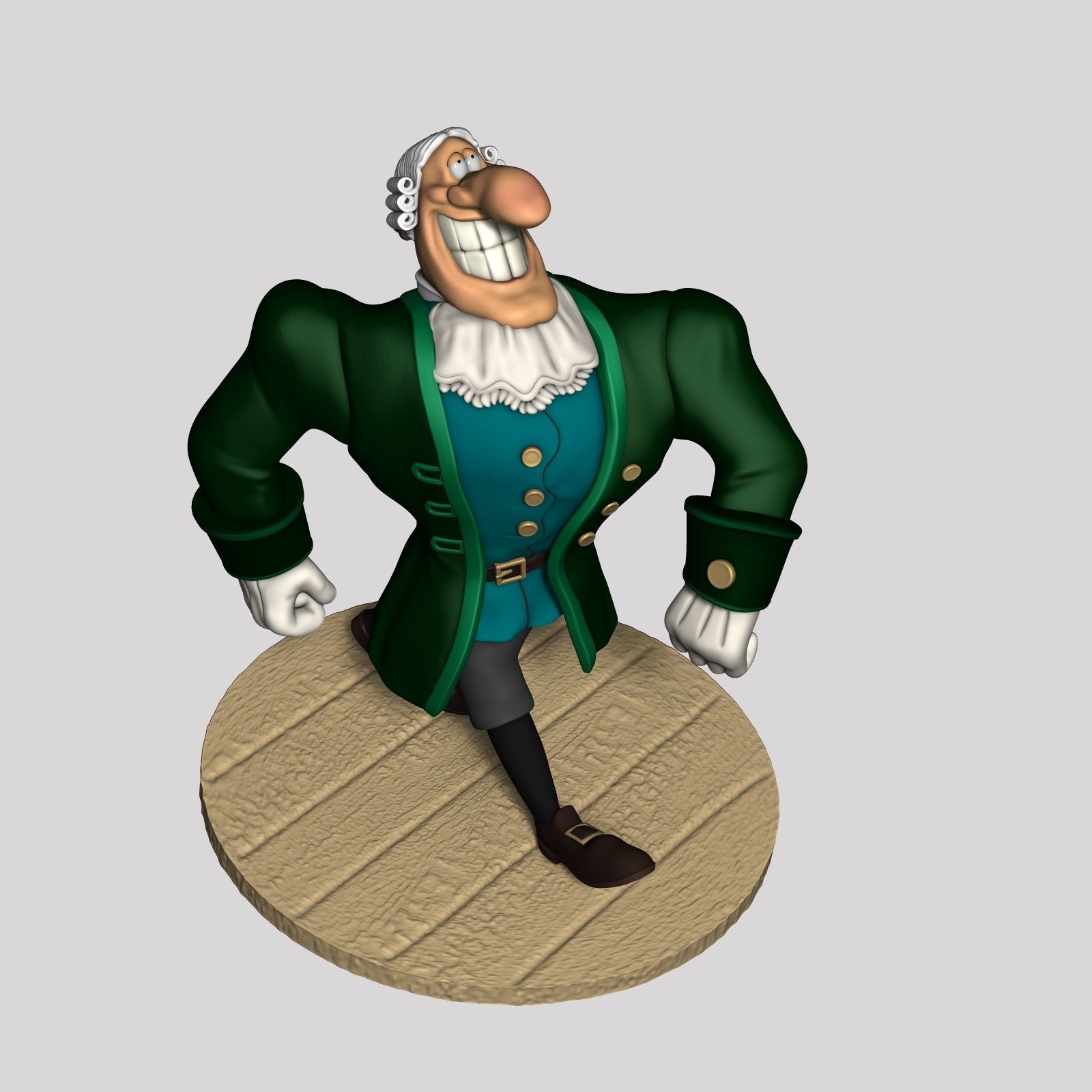 Doctor Livesey phonk walk 3d miniature 3D model 3D printable | CGTrader