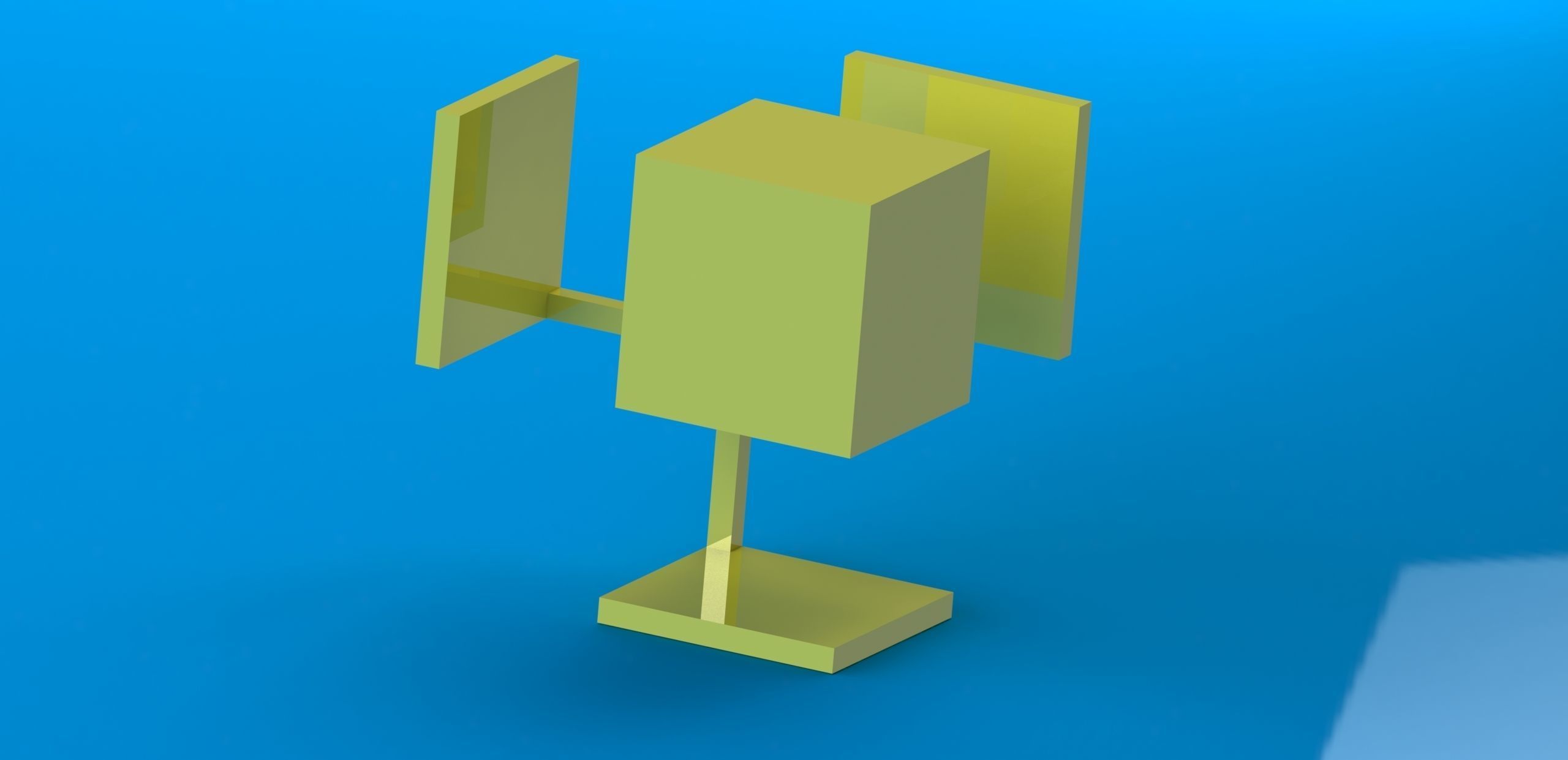 Projection cube 3D model 3D printable | CGTrader