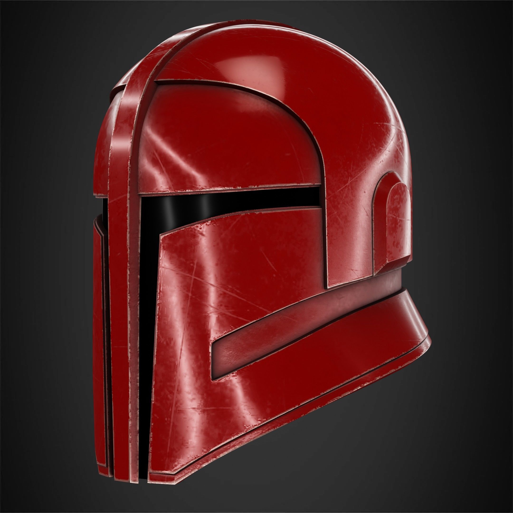 The Mandalorian Imperial Praetorian Guard Helmet for Cosplay 3D model ...