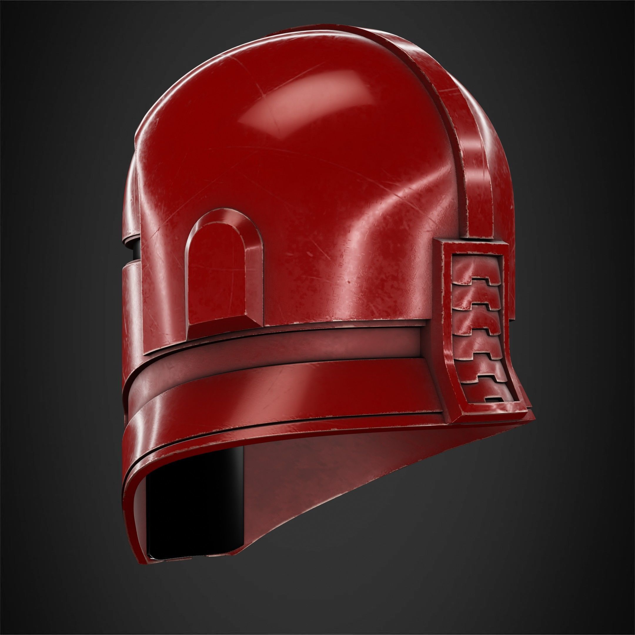 The Mandalorian Imperial Praetorian Guard Helmet for Cosplay 3D model ...