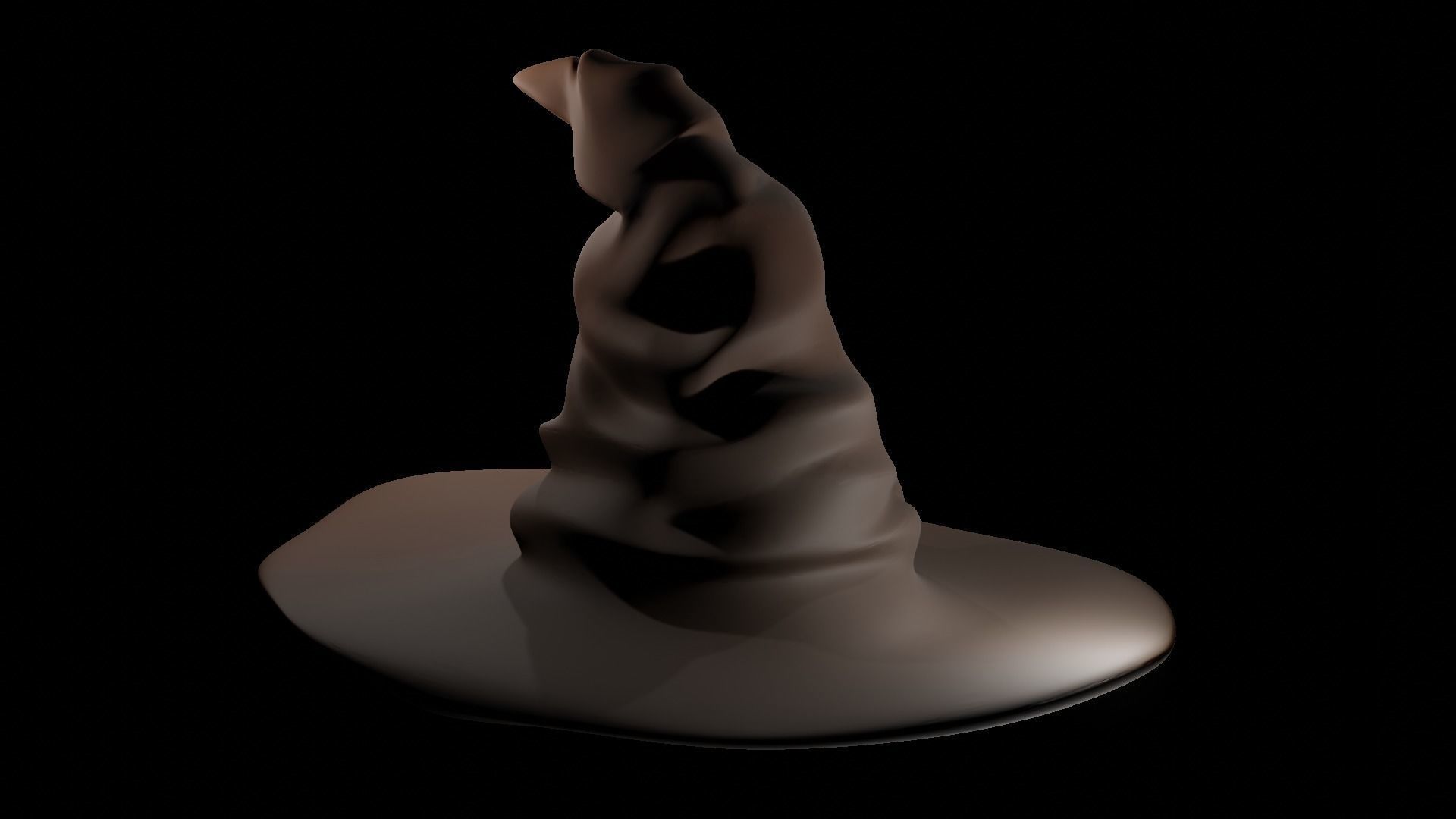 Harry Potter Sorting Hat Printiable 3D Keychain 3D model 3D printable ...