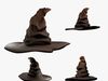 Harry Potter Sorting Hat Printiable 3D Keychain 3D model 3D printable ...