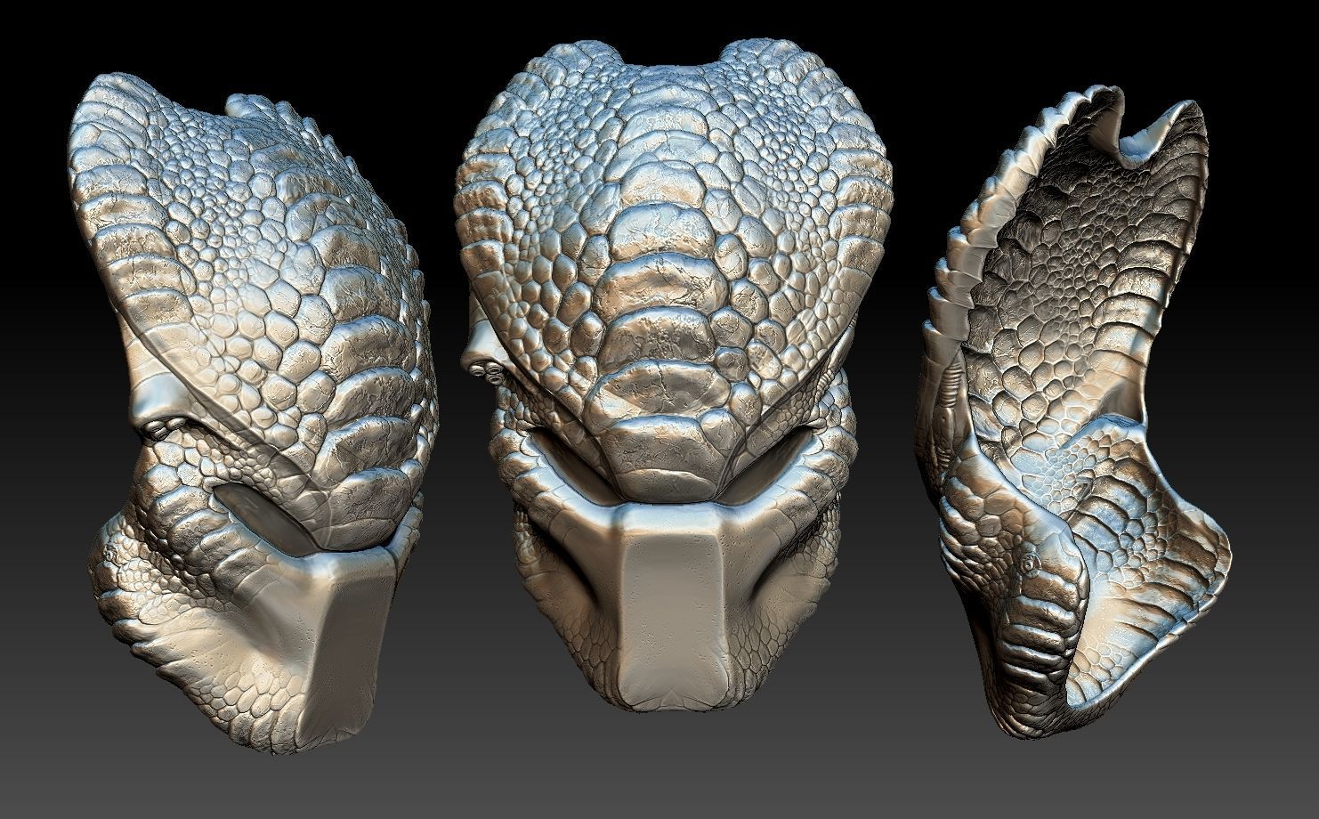 predator helmet pack 3D model 3D printable | CGTrader