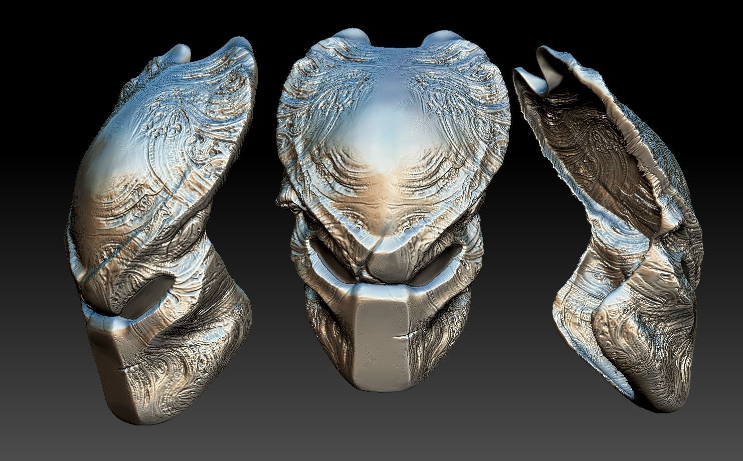 predator helmet pack 3D model 3D printable | CGTrader