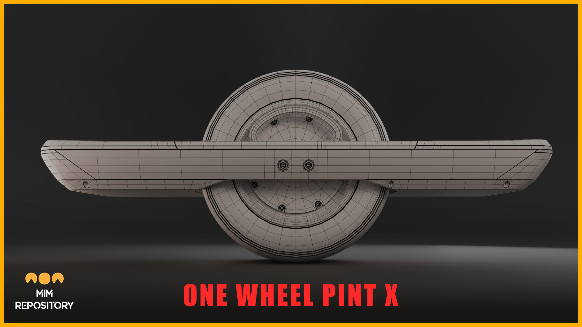 Onewheel PintX Skateboard 3D model | CGTrader