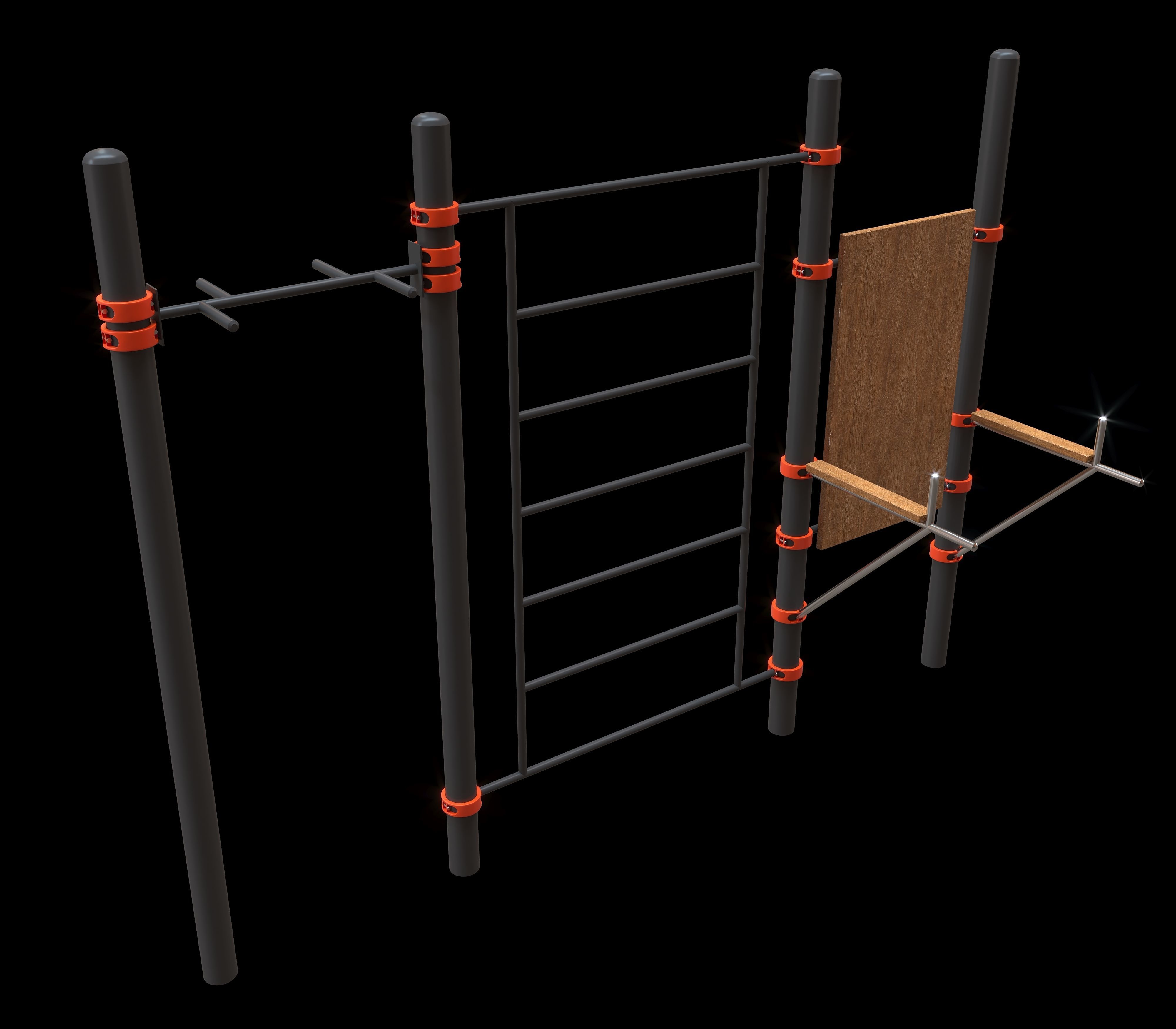 Workout Part two 3D model | CGTrader