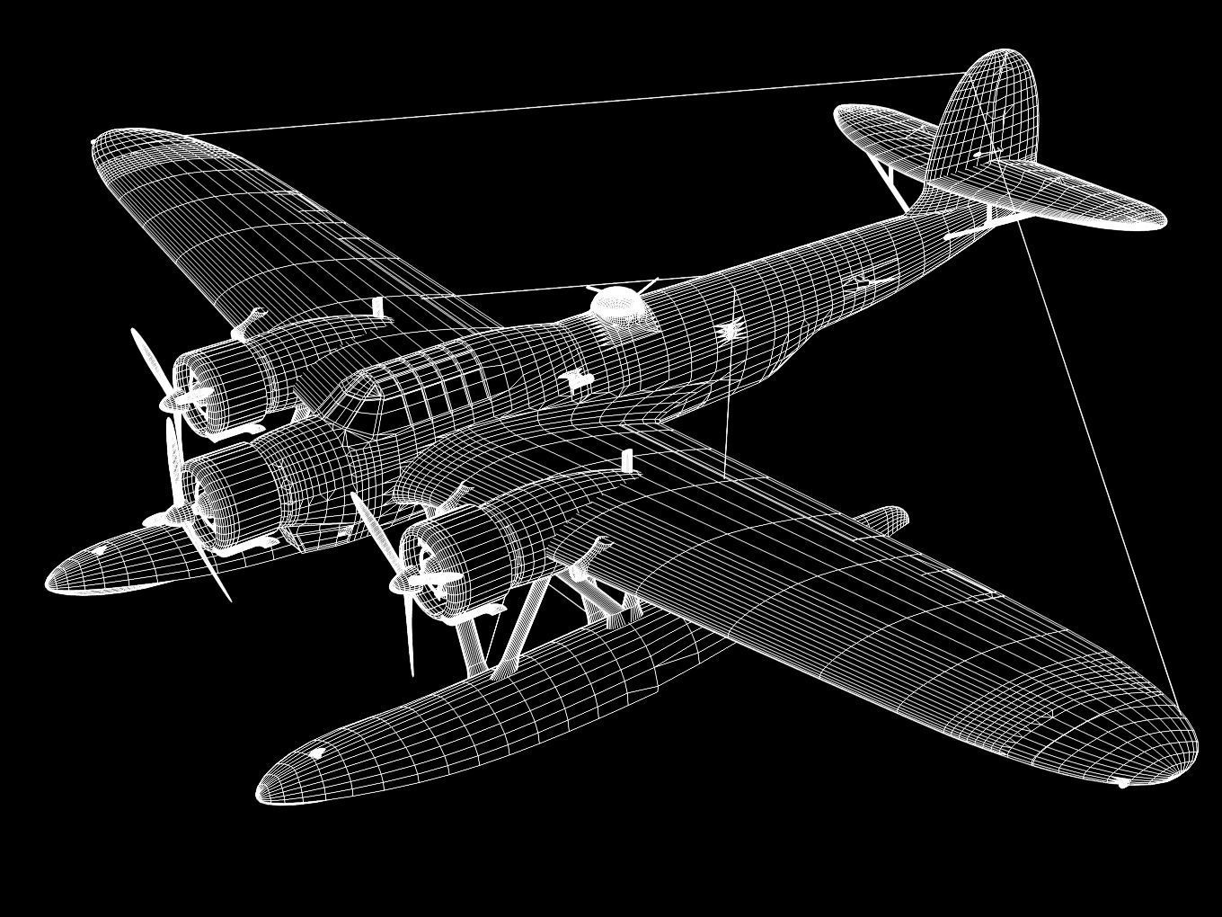 CANT Z506 Airone 3D model | CGTrader