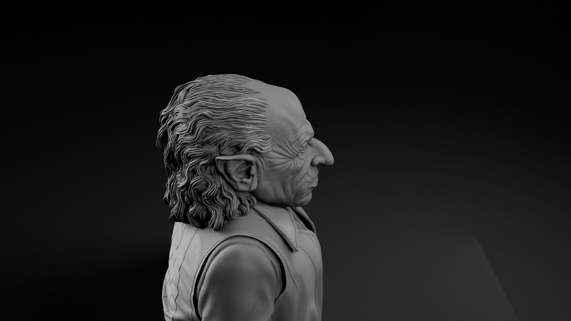 Warwick Davis - Griphook - Harry Potter 3D model 3D printable | CGTrader