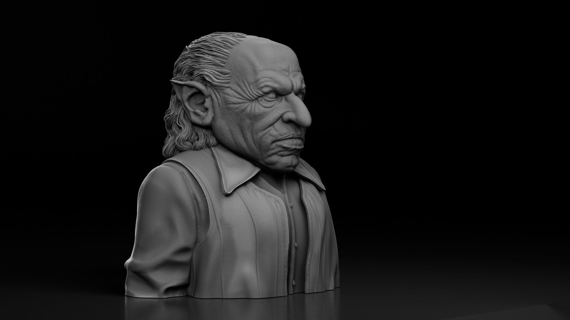 Warwick Davis - Griphook - Harry Potter 3D model 3D printable | CGTrader