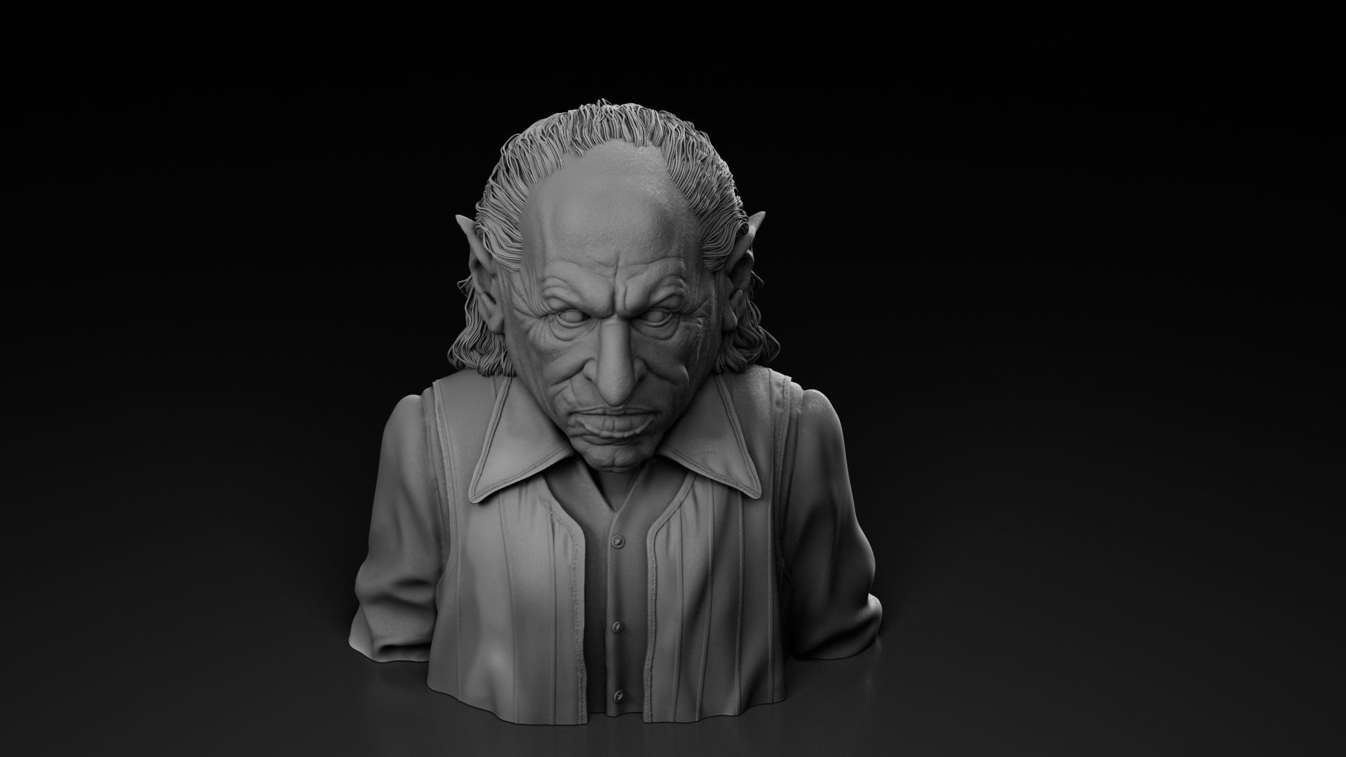 Warwick Davis - Griphook - Harry Potter 3D model 3D printable | CGTrader