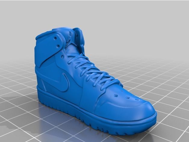 Air Jordan Retro 1 key chain 3D model 3D printable | CGTrader