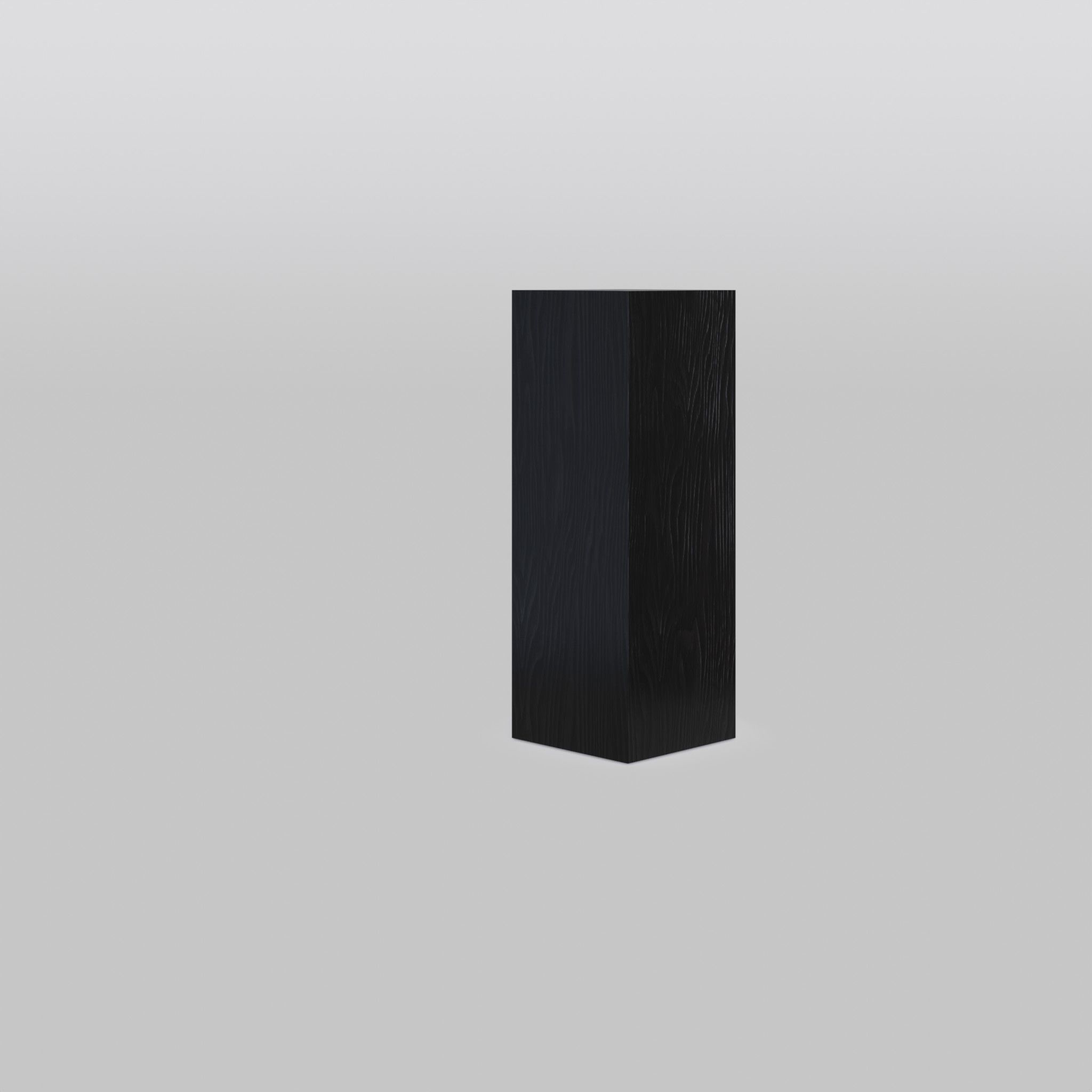 3D model MDF Pedestal Black VR / AR / low-poly | CGTrader