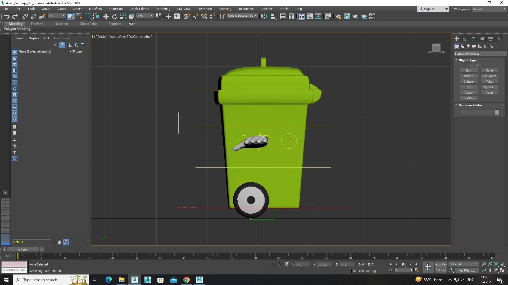 Garbage Model free 3D model rigged | CGTrader