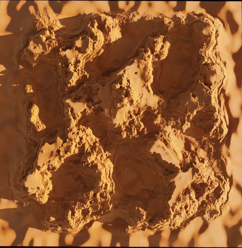 Detailed Desert Environment 3D model | CGTrader