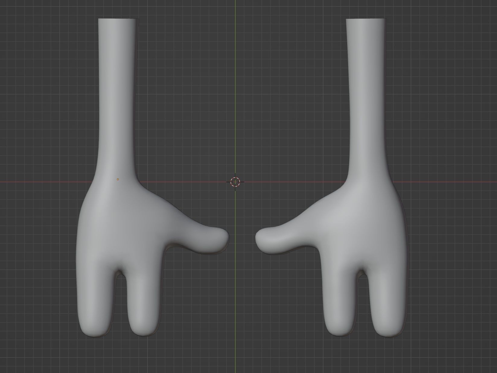 Stylized cartoon hand free VR / AR / low-poly 3D model | CGTrader