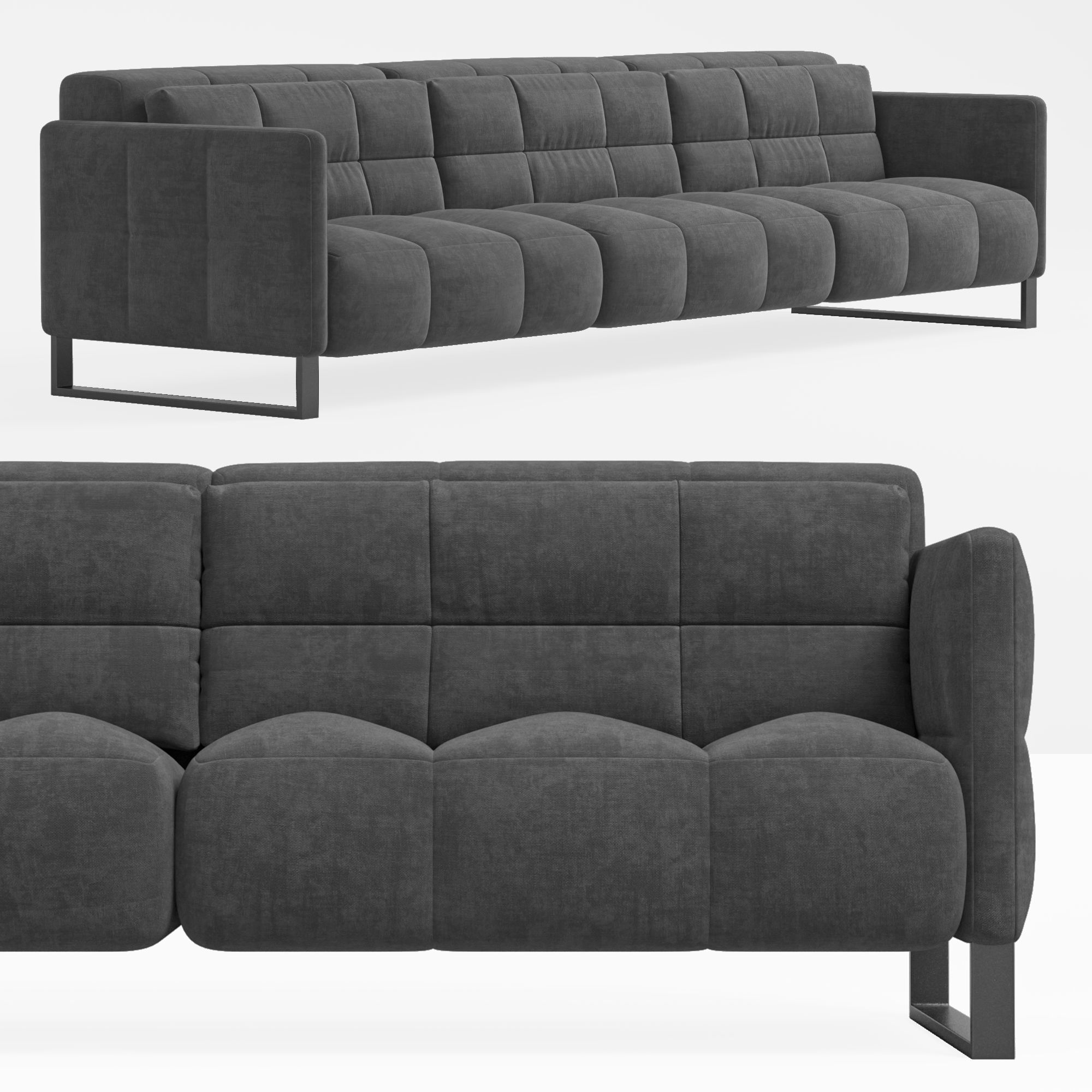 Philo modular Sofa by Natuzzi Italia 3D model | CGTrader