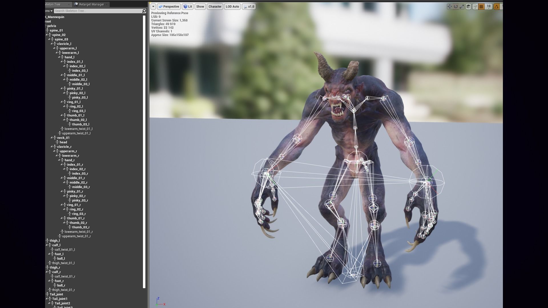 3D model Ghoul VR / AR / low-poly | CGTrader