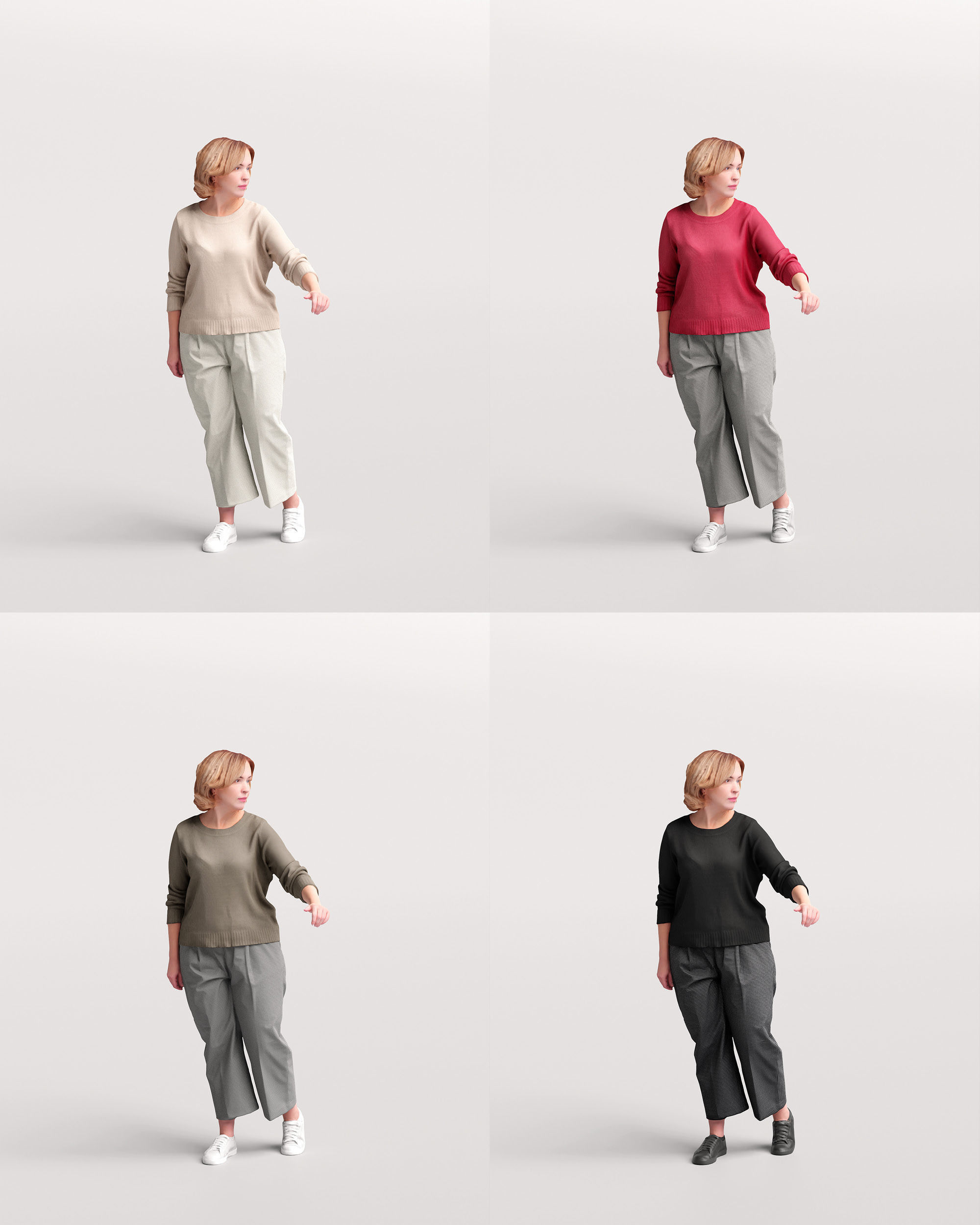 Humano 12- Collection 2211 - PEOPLE FOR CARS - 12 x 3D models 3D model ...