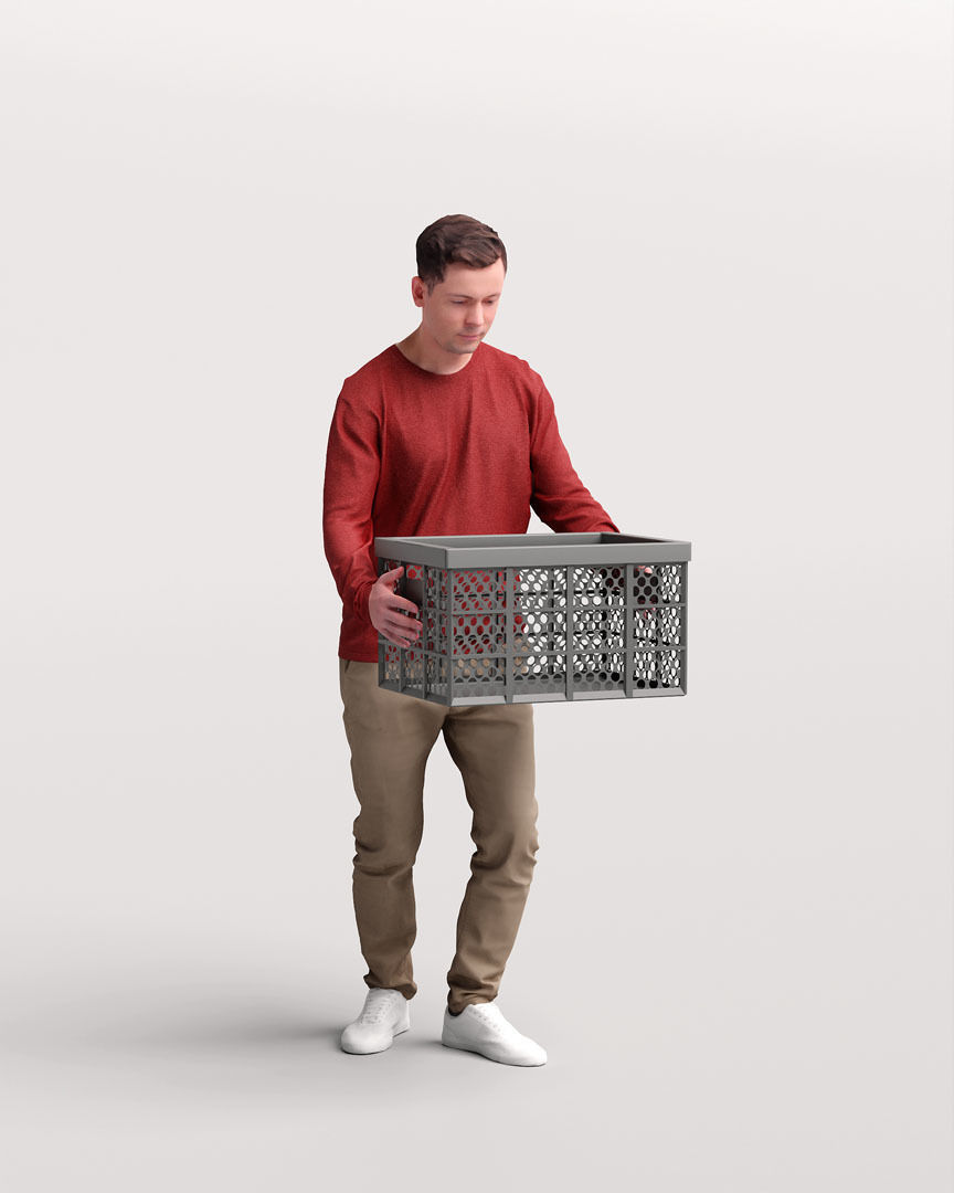 Humano 12- Collection 2211 - PEOPLE FOR CARS - 12 x 3D models 3D model ...