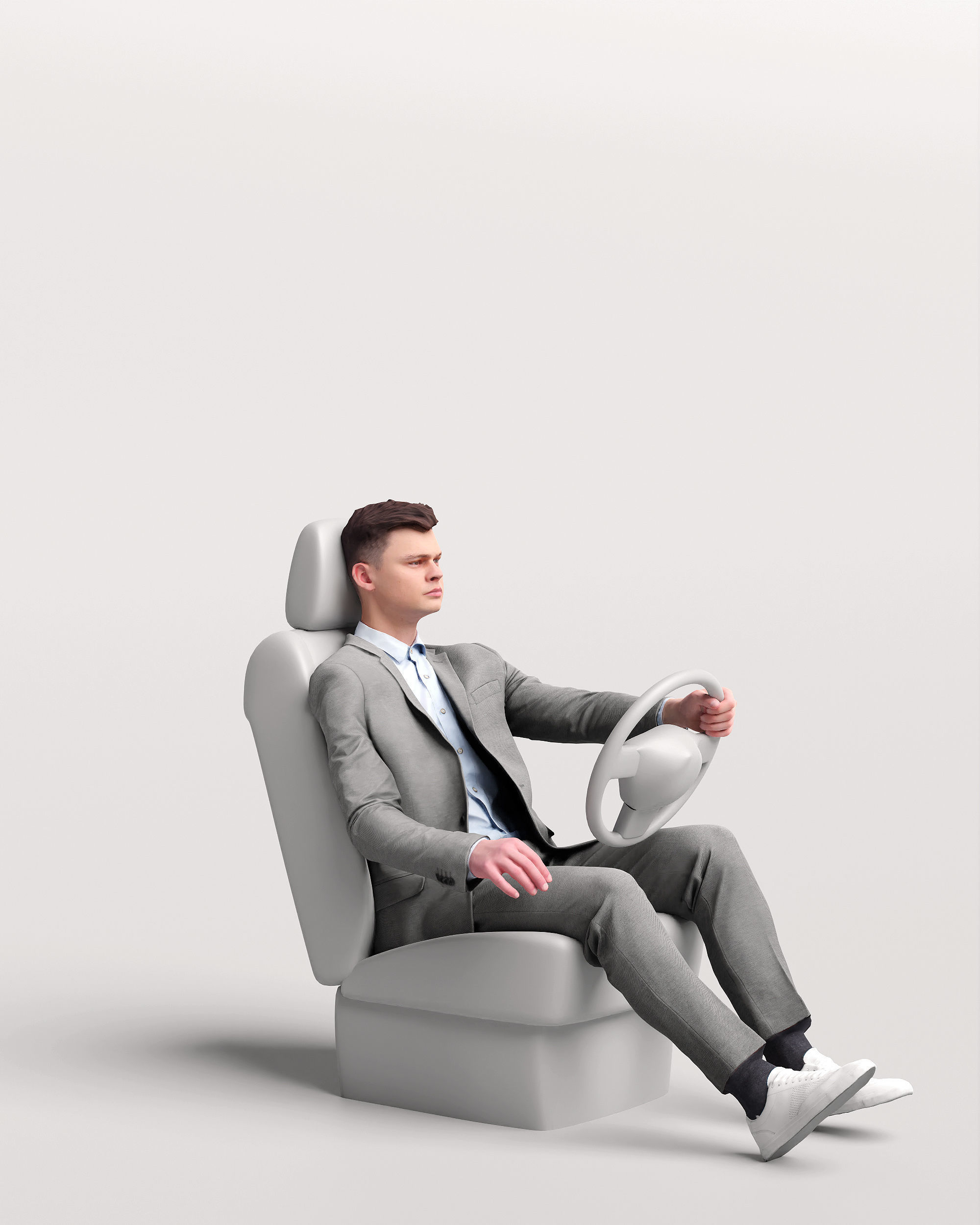 Humano 12- Collection 2211 - PEOPLE FOR CARS - 12 x 3D models 3D model ...