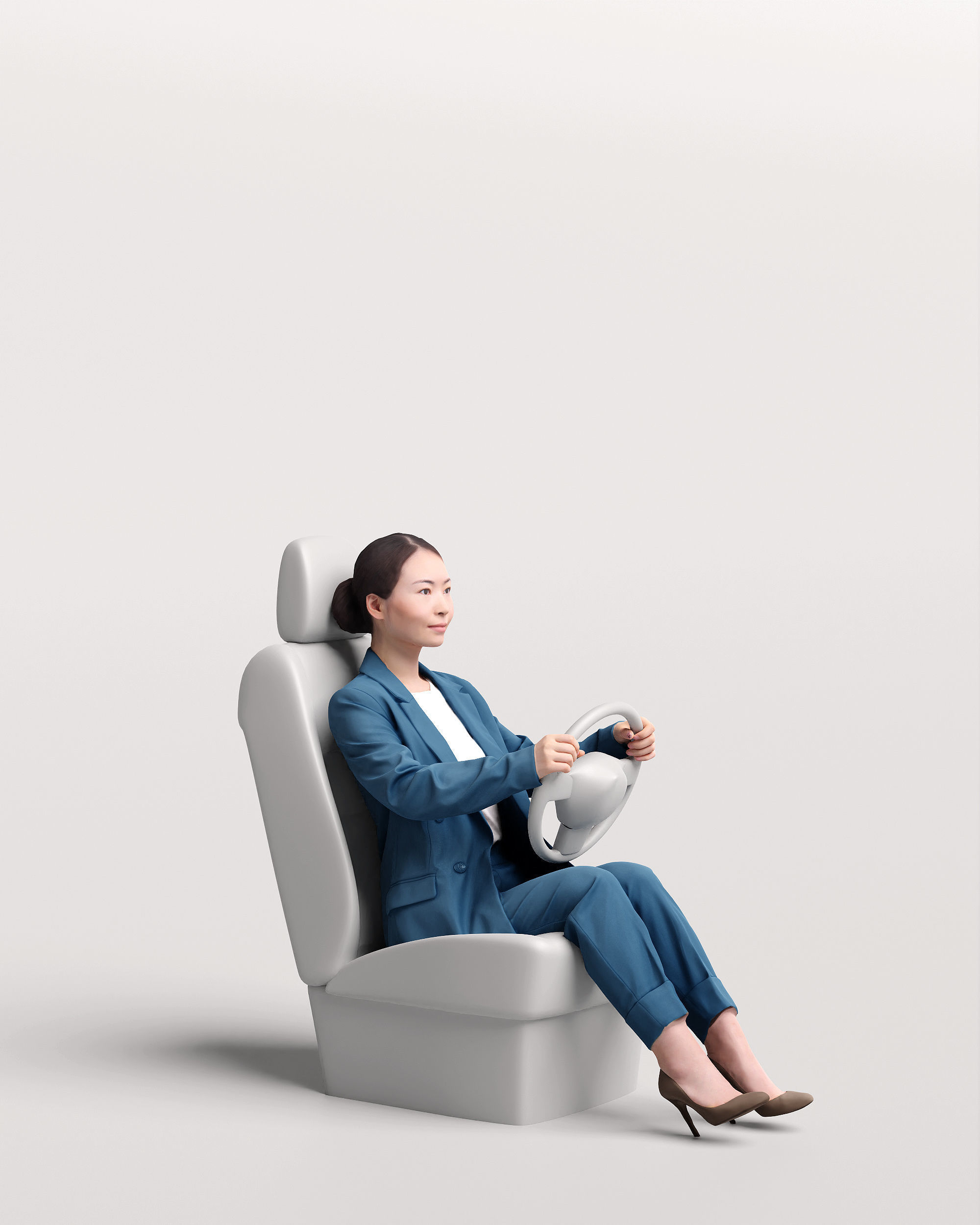 Humano 12- Collection 2211 - PEOPLE FOR CARS - 12 x 3D models 3D model ...