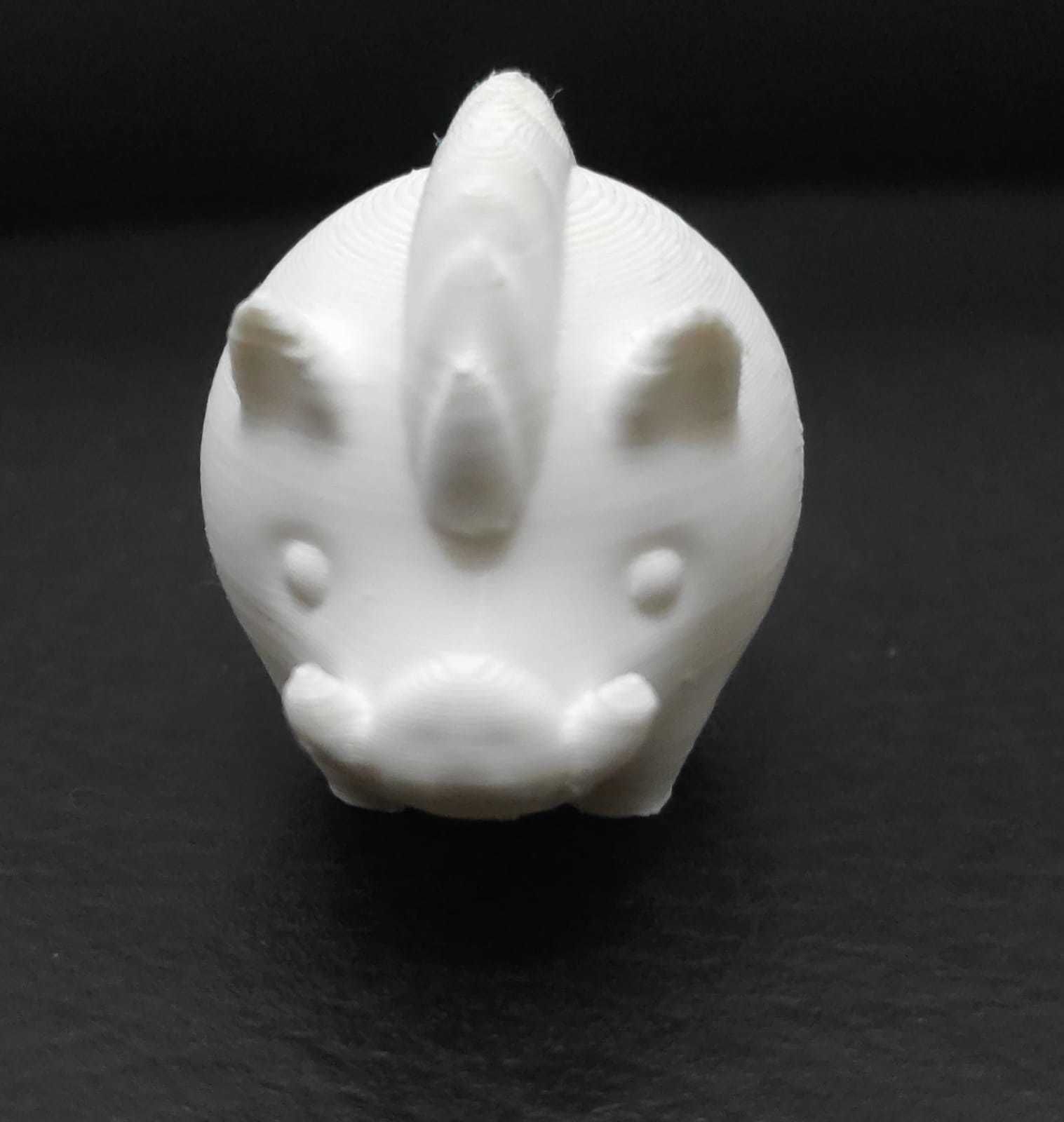 Round Boar 3D model 3D printable | CGTrader