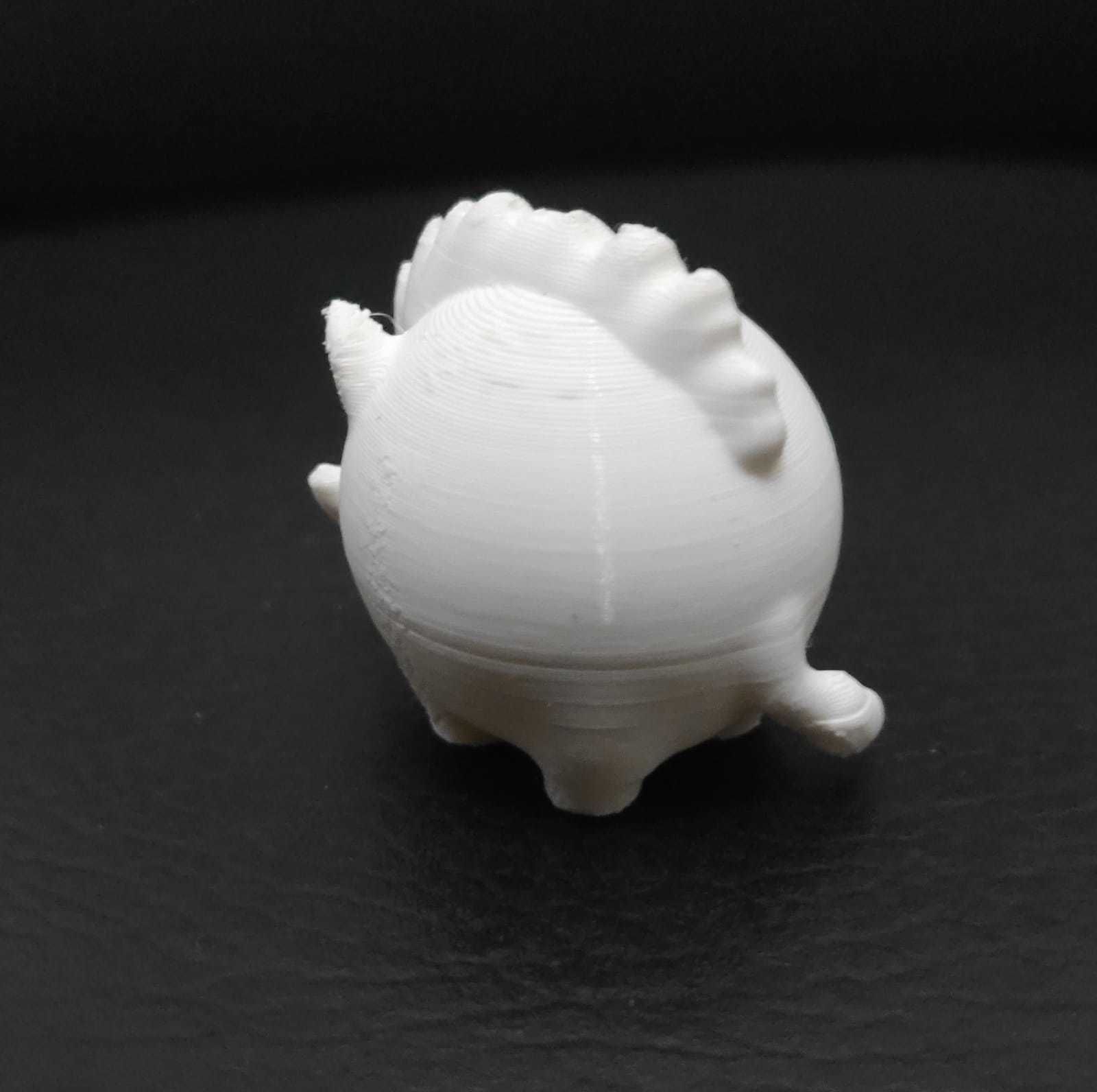 Round Boar 3D model 3D printable | CGTrader