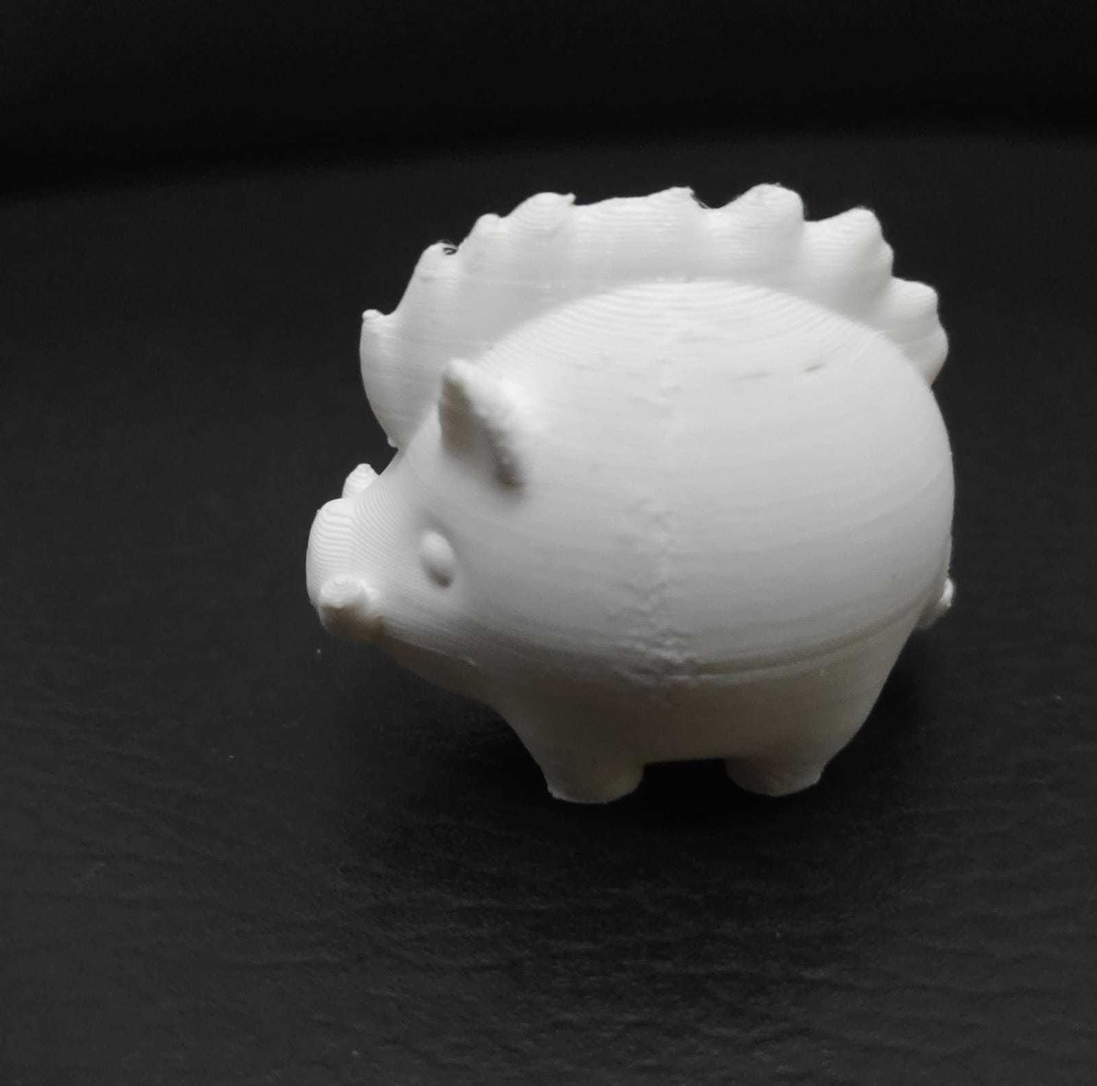 Round Boar 3D model 3D printable | CGTrader
