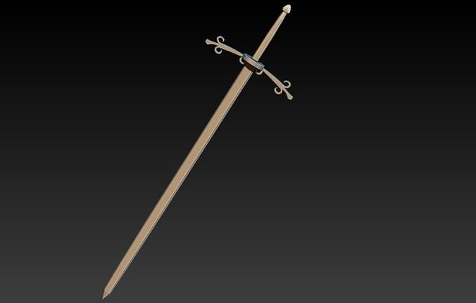 Old sword free 3D model | CGTrader