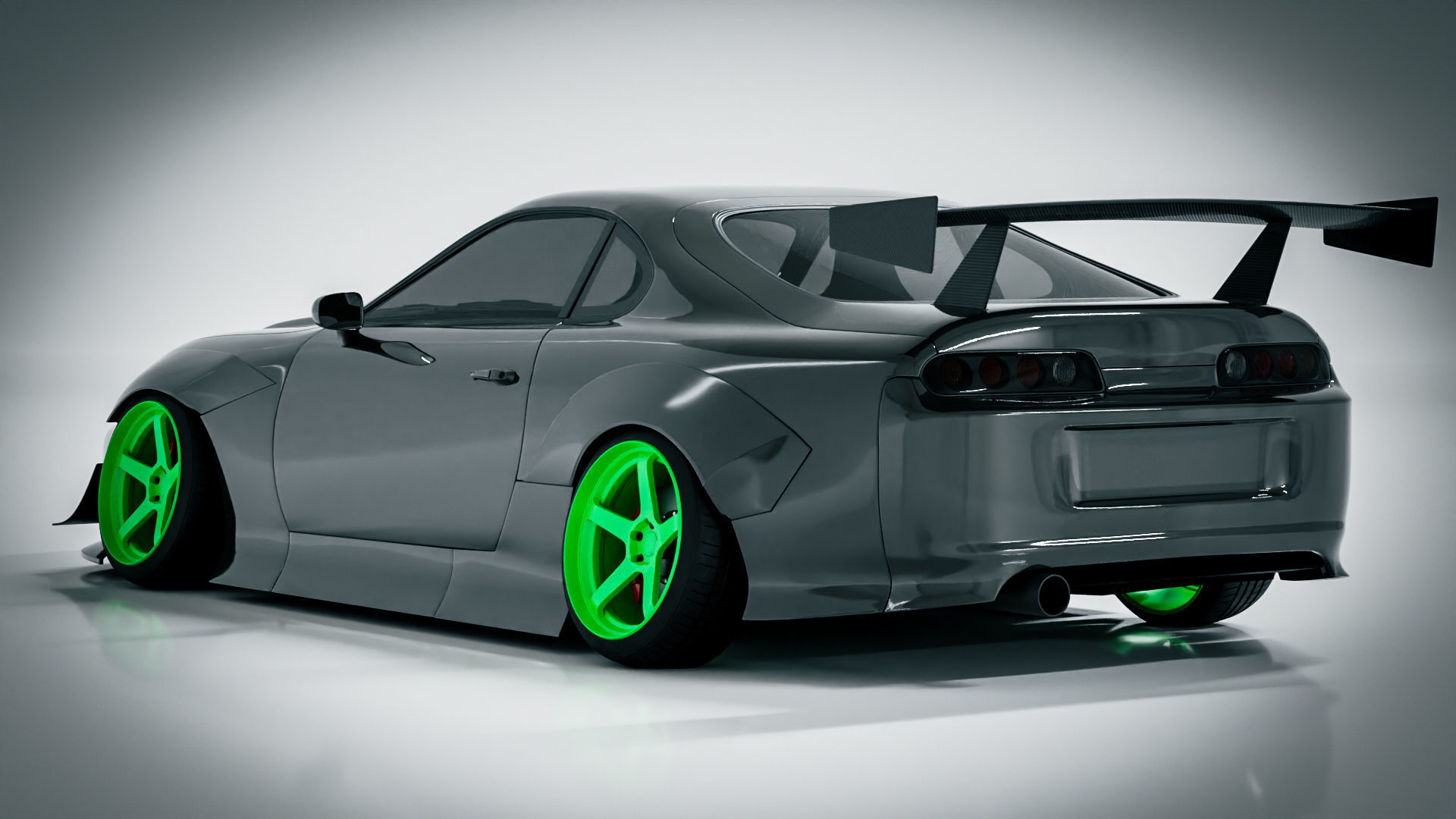 Toyota Supra MK4 Drift Tune 3D model | CGTrader