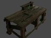 3D model Workbench PBR Low-poly game ready VR / AR / low-poly | CGTrader