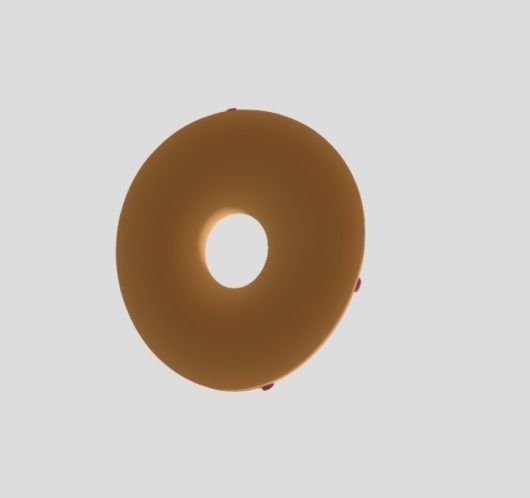 Simple Donut asset for games 3D model | CGTrader