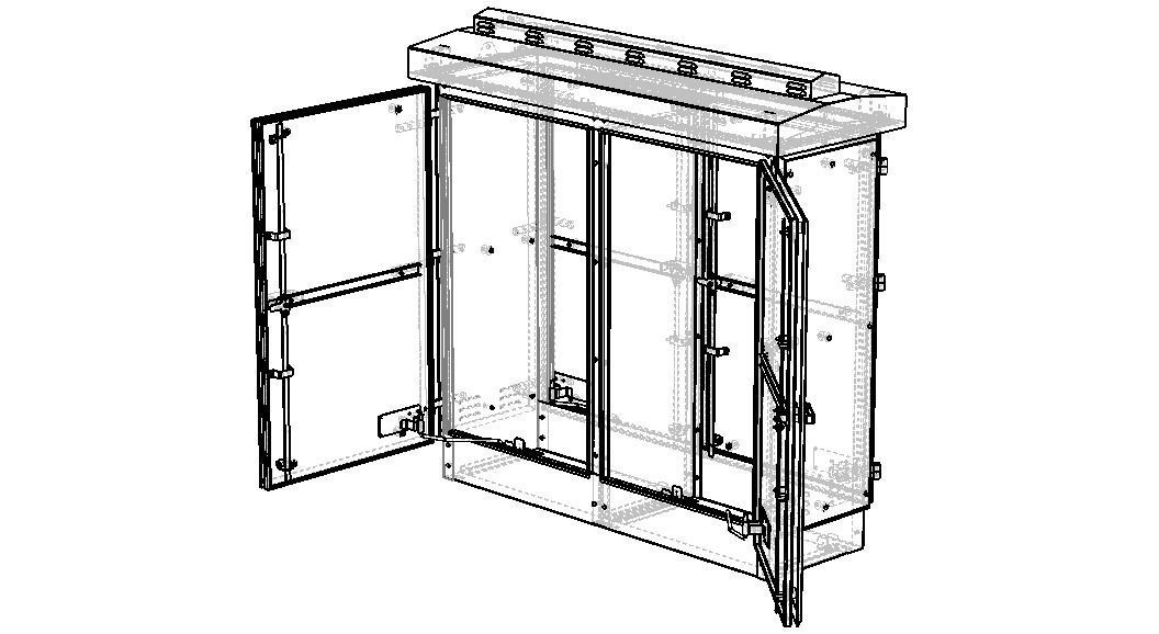 Waterproof Outdoor Electrical Enclosures 3D model rigged | CGTrader