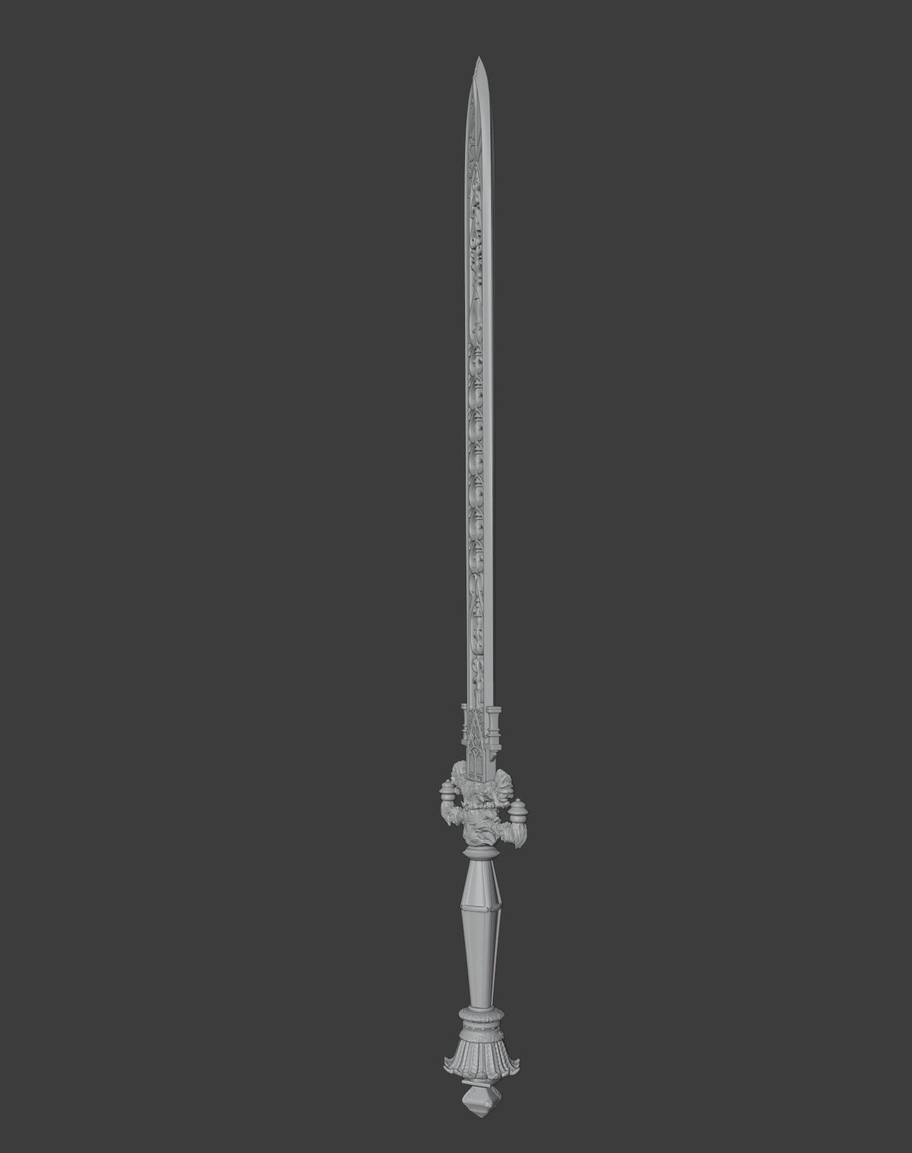 The Sword of Night and Flame from Elden Ring 3D model 3D printable ...