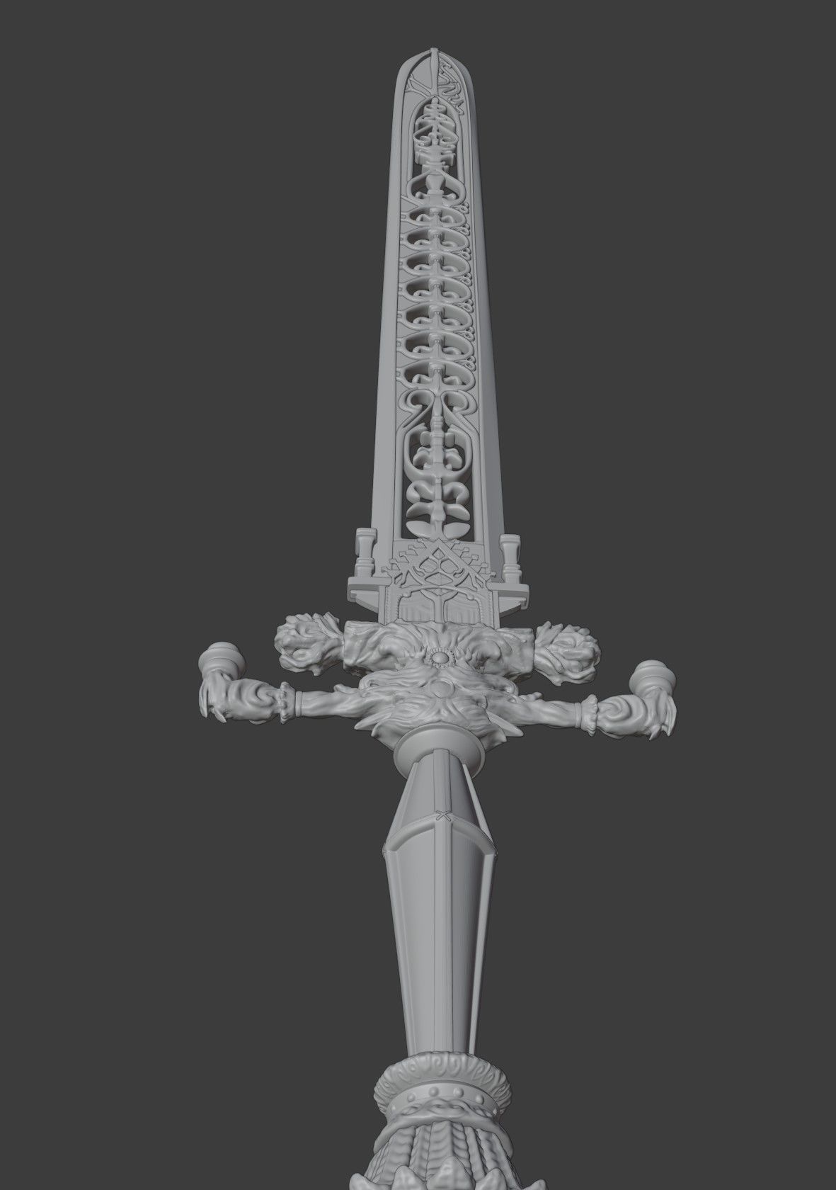 The Sword of Night and Flame from Elden Ring 3D model 3D printable ...