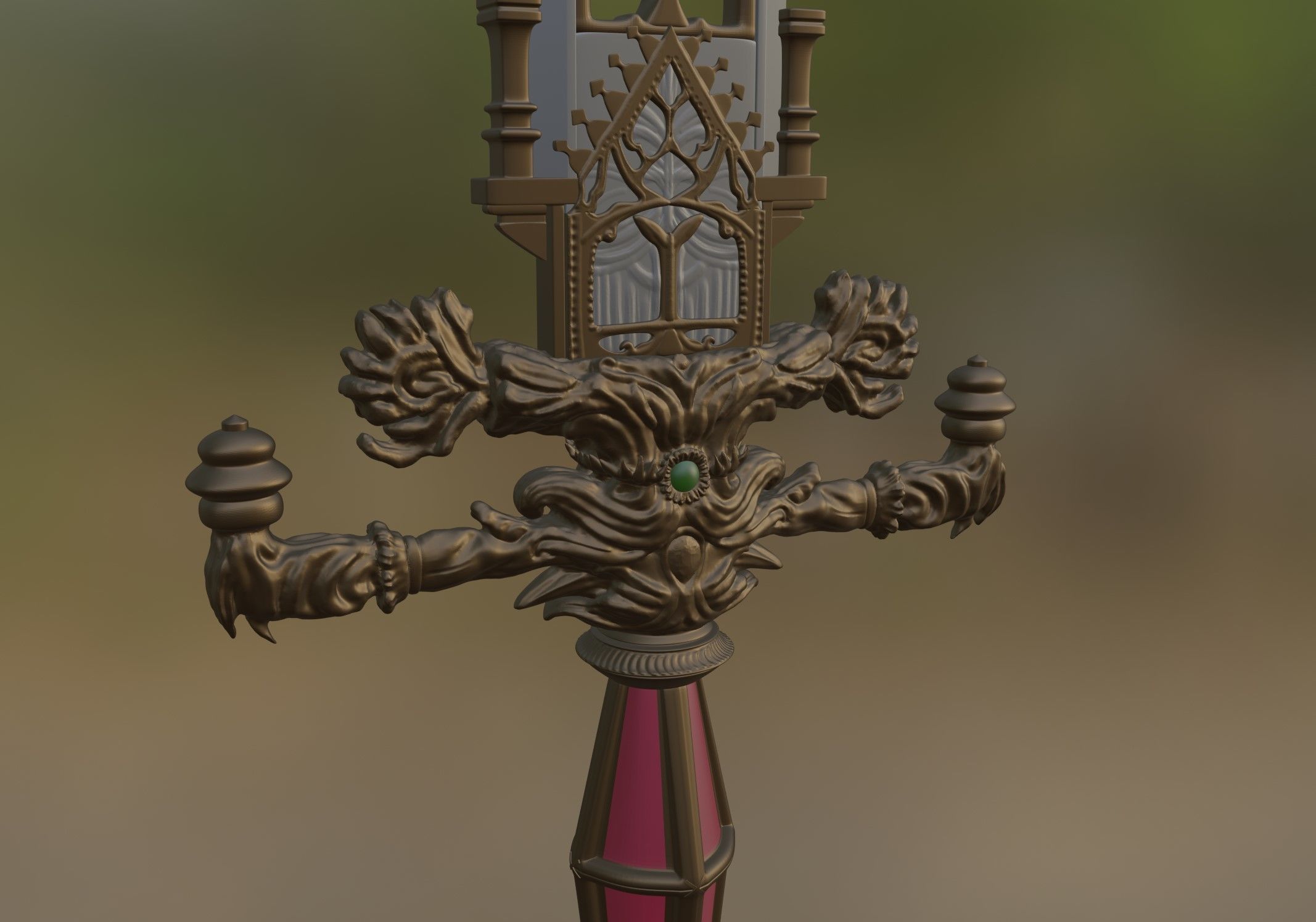 The Sword of Night and Flame from Elden Ring 3D model 3D printable ...