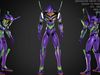 Evangelion EVA-01 Full Armor for Cosplay 3D model 3D printable | CGTrader