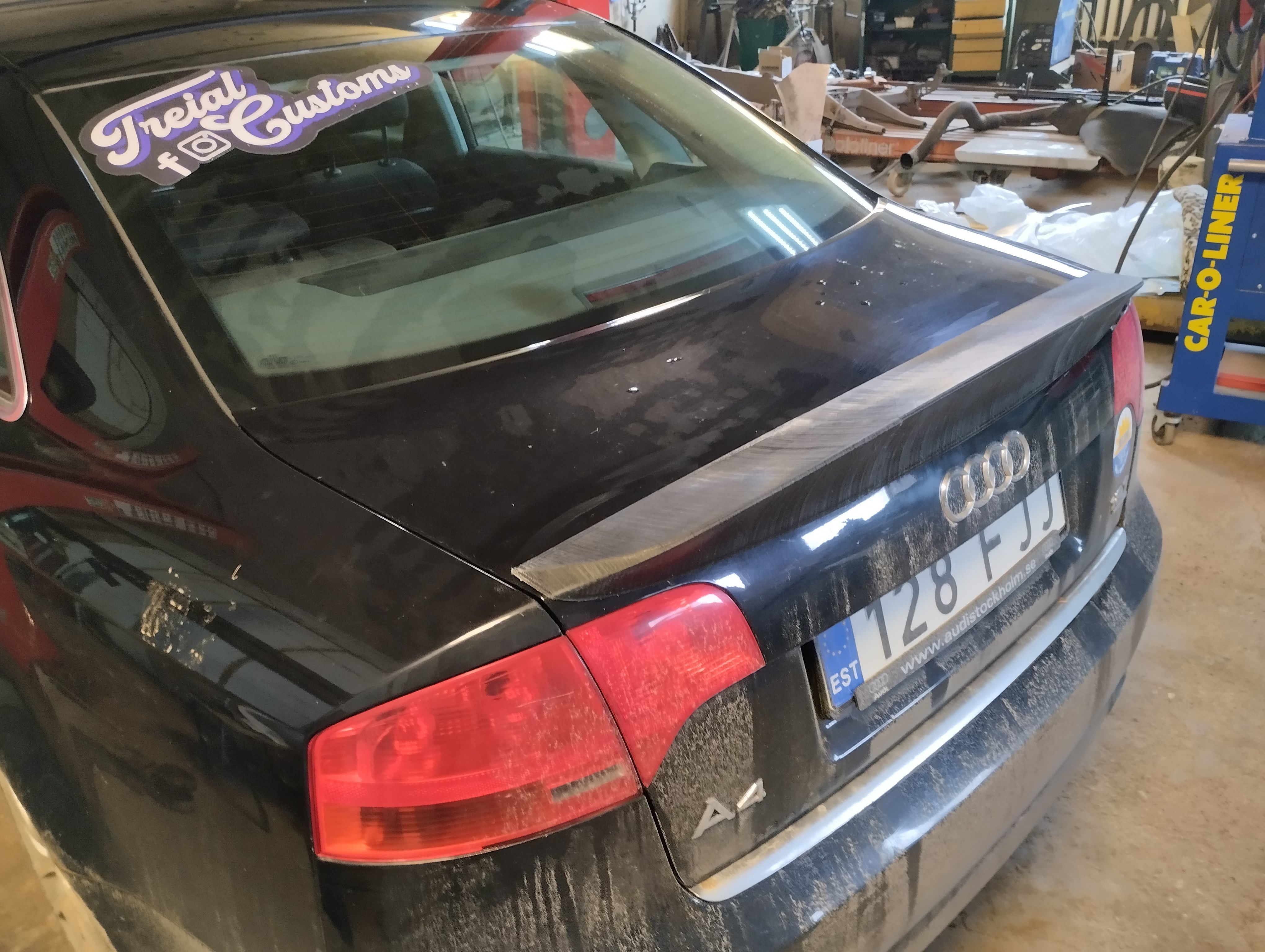 Audi A4 B7 rear lip 3D model 3D printable | CGTrader