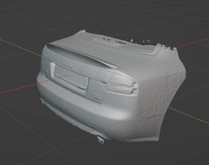 Audi A4 B7 rear lip 3D model 3D printable | CGTrader