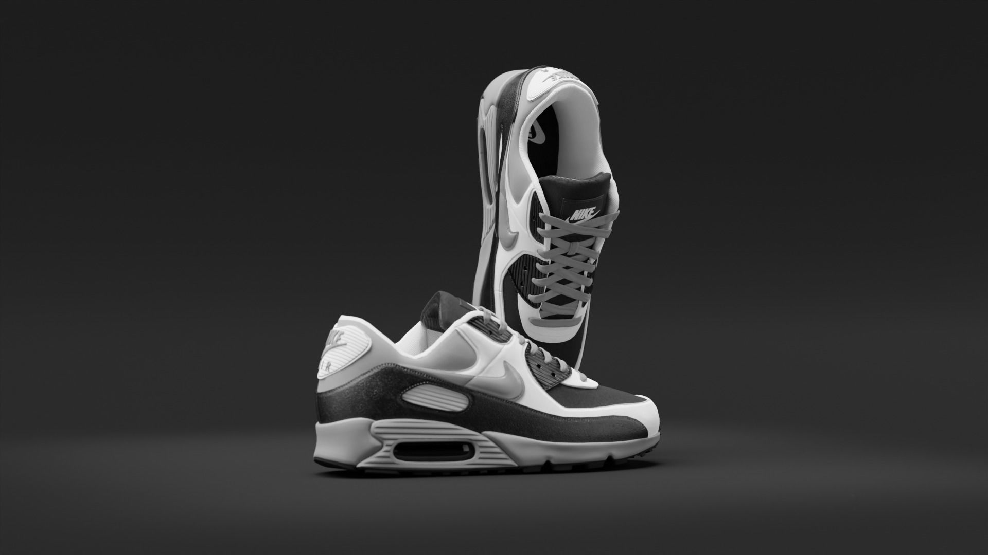 3D model Airmax - Nike Shoes - Pack 10 VR / AR / low-poly | CGTrader