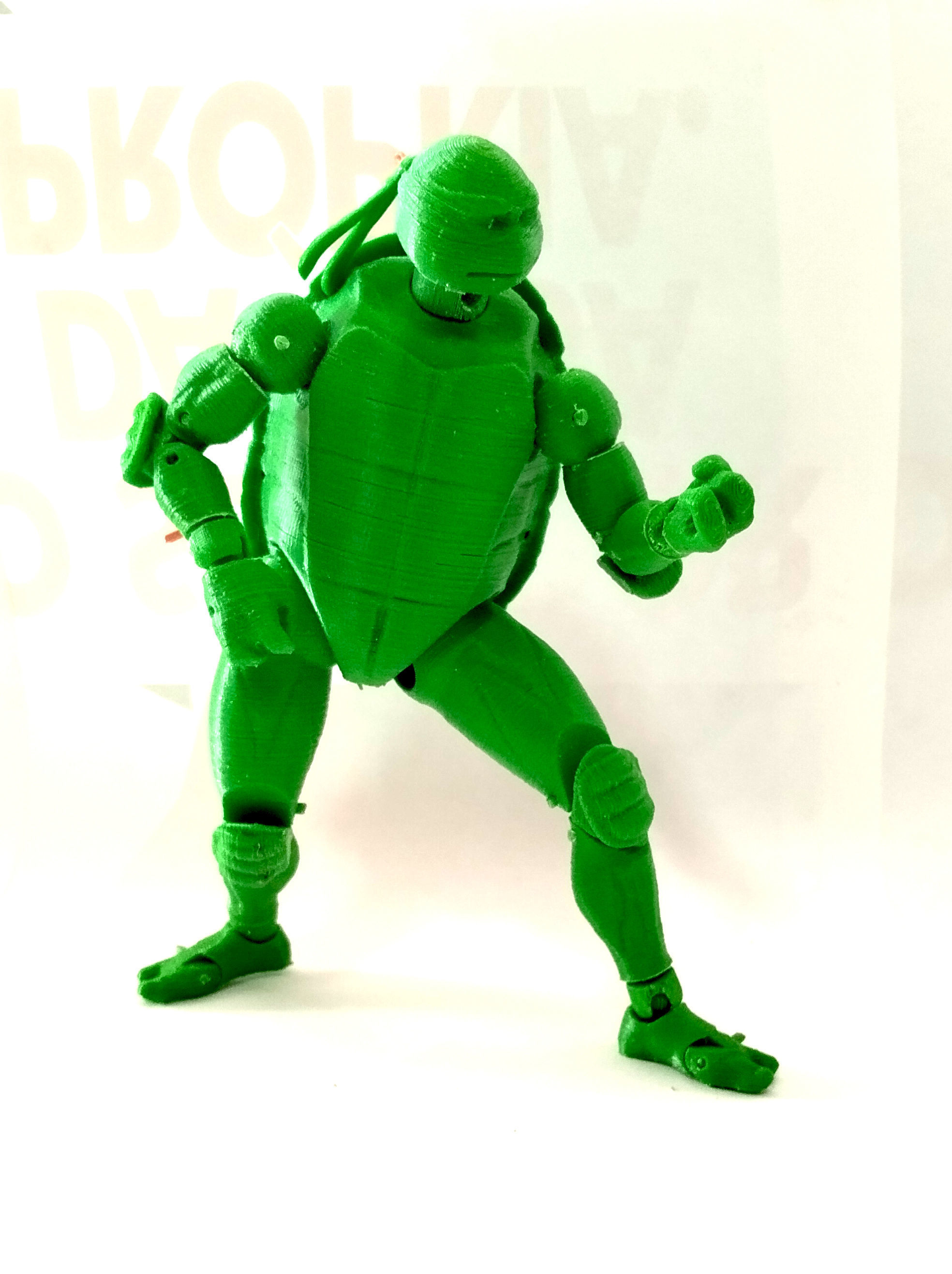 Tmnt Teenage Mutant Ninja Turtle Action figure 3D model 3D printable ...